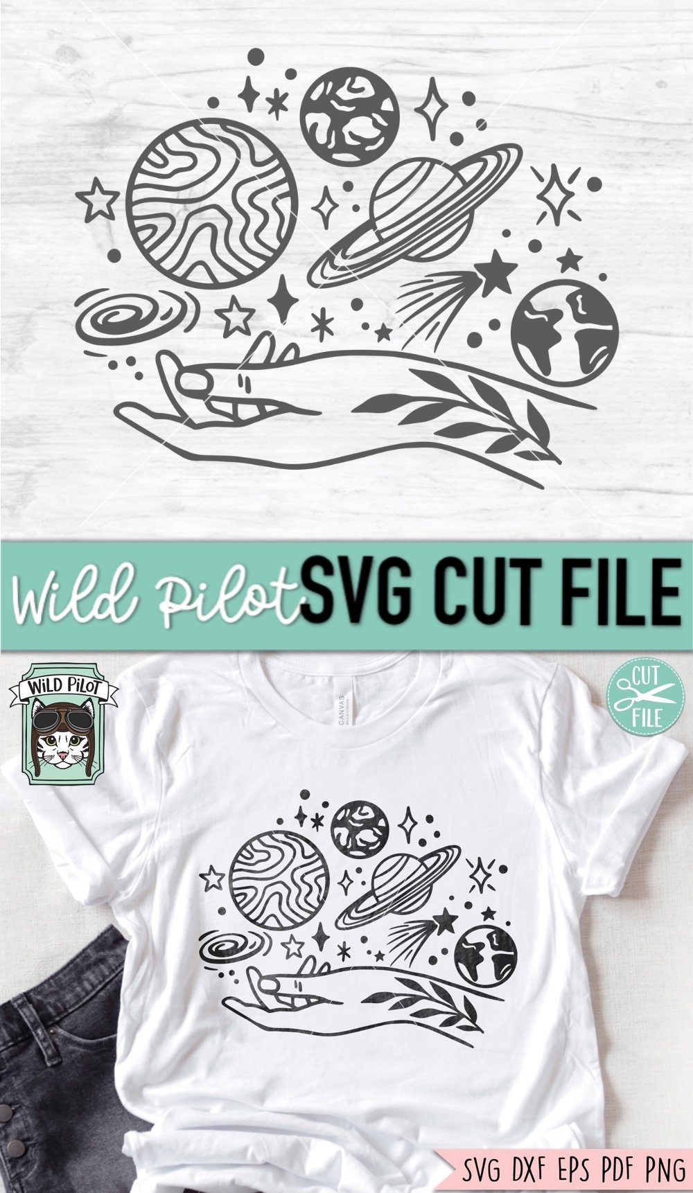 Galaxy SVG, Space SVG, Celestial SVG, Solar System SVG
