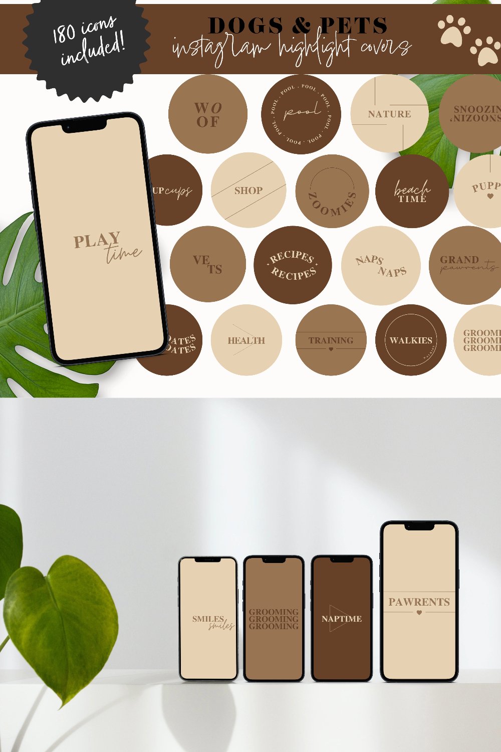 dogs pets instagram highlight covers