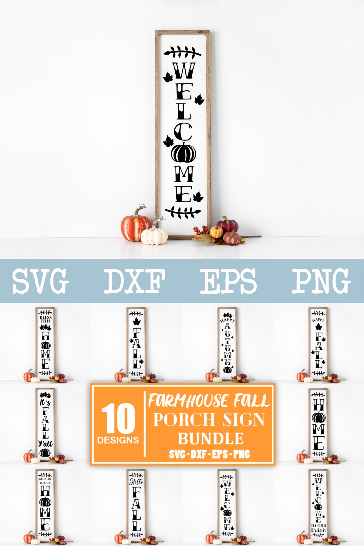 Thanksgiving Svg - Farmhouse Porch Sign Svg - Fall Svg