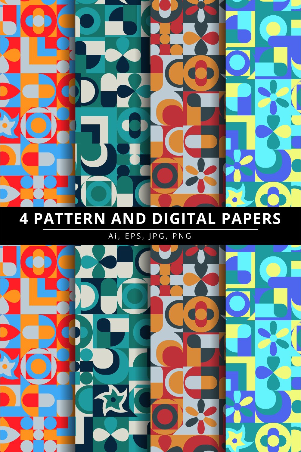 Seamless Geometric Patterns and Digital Paper (2207983)