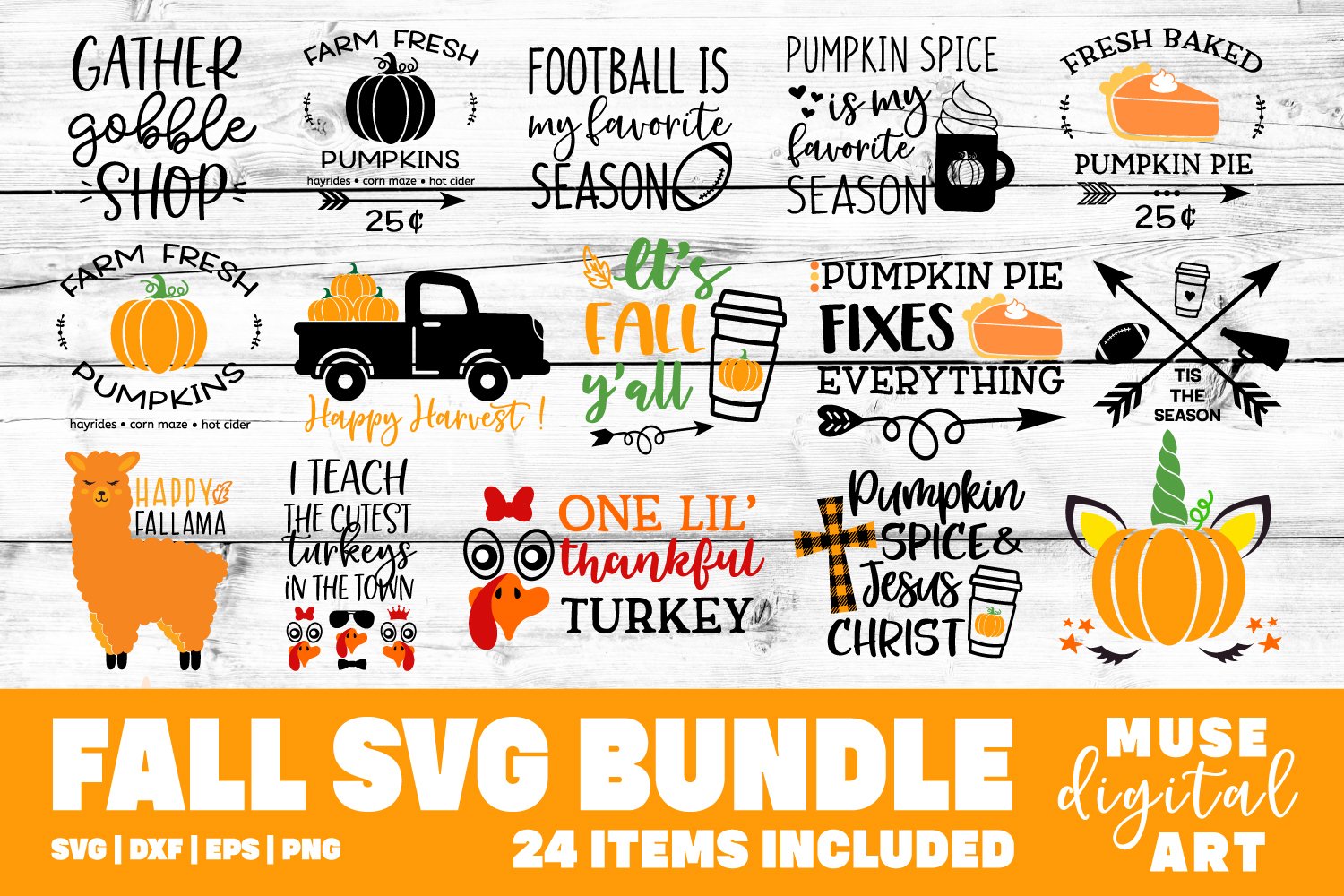 Fall Bundle Svg, Thanksgiving Svg Bundle, Kids Cute Svg File