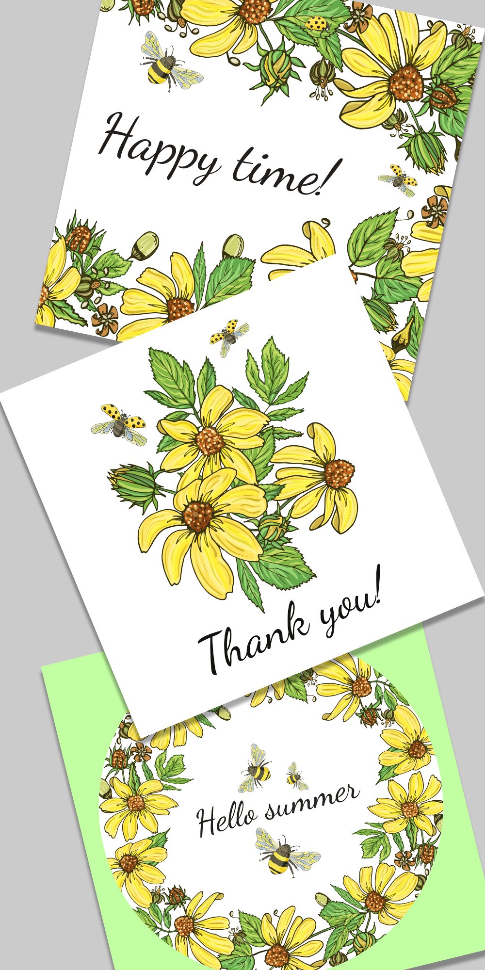 Summer greeting cards (2337549)