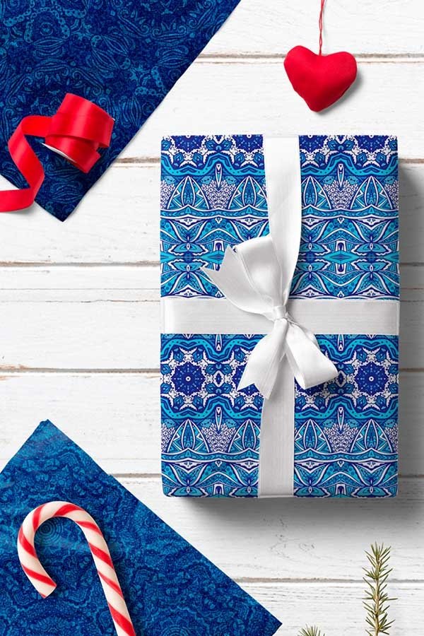 Arabesque Scrapbook Paper Digital Clipart