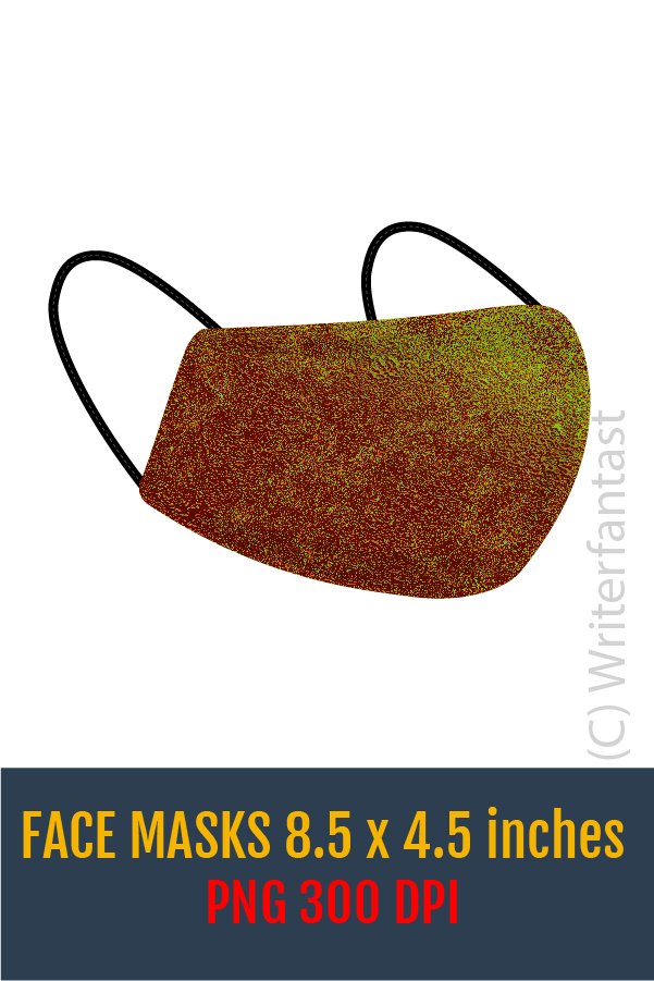 Rust and bloated paint face masks templates (1216788)