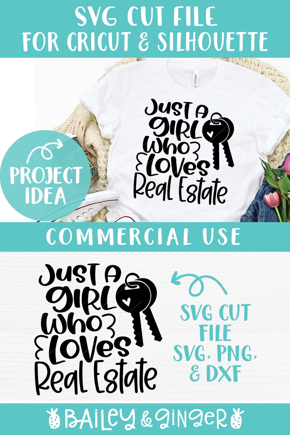 Just A Girl Who Loves Real Estate SVG - Real Estate Agent