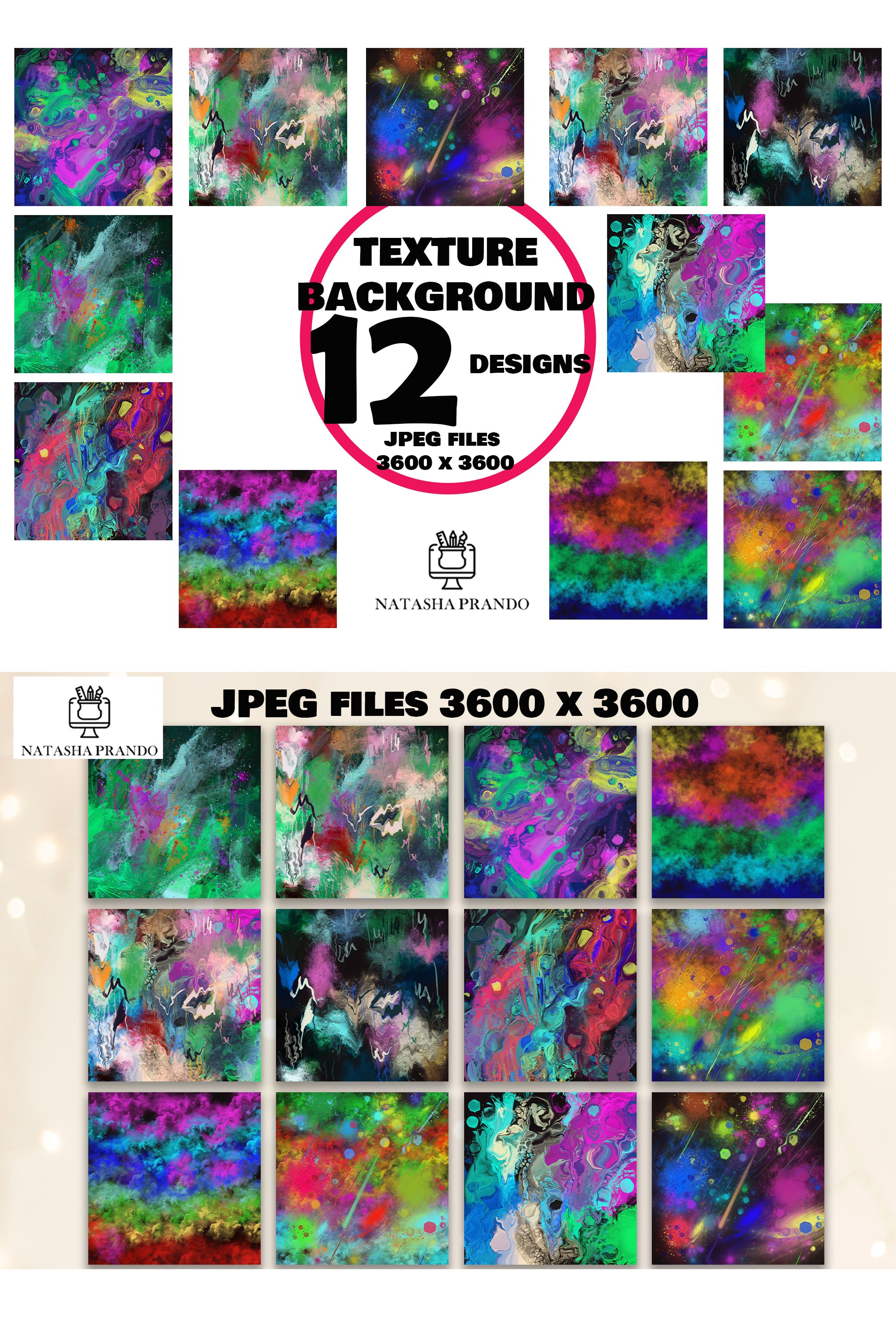 Marble Digital Paper Pack, Galaxy texture Background