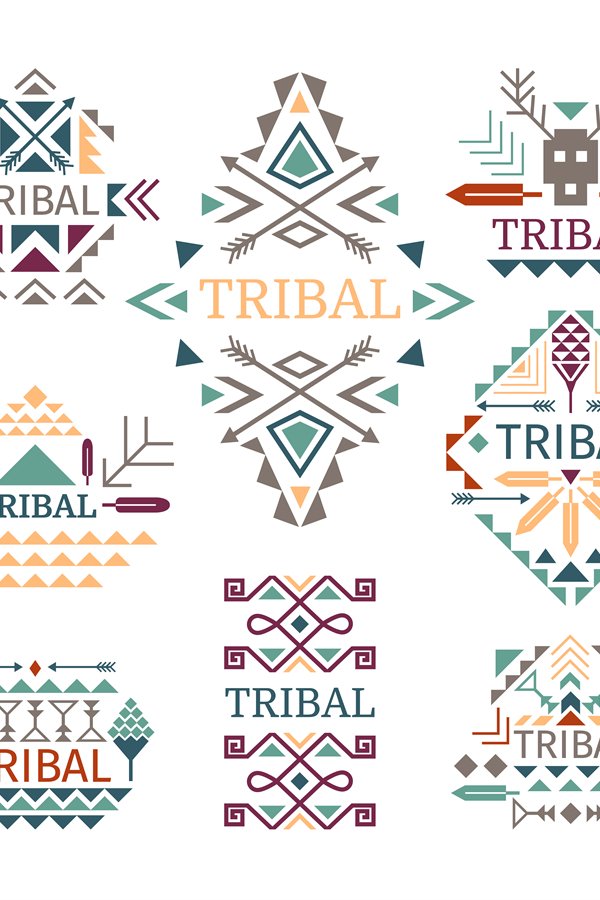 Tribal logo set (889023)