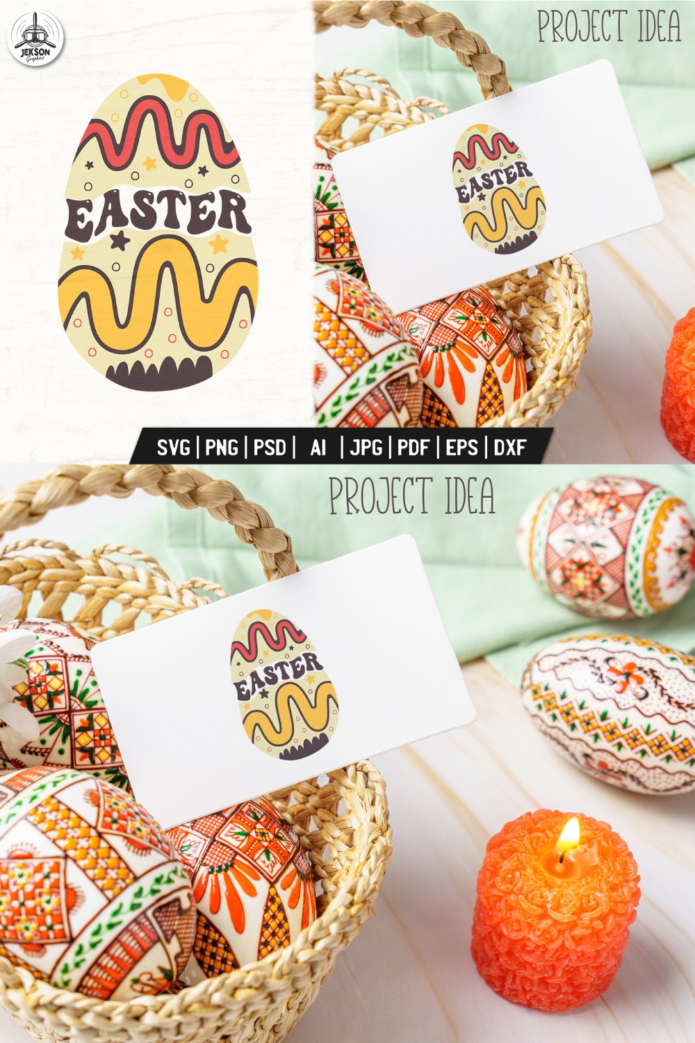 Easter Egg, Easter Sublimation, Easter Design with Decor