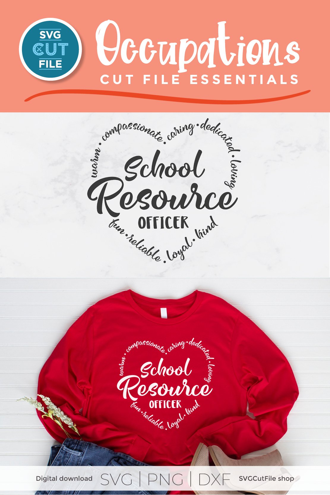 School resource officer svg, an sro svg for crafters