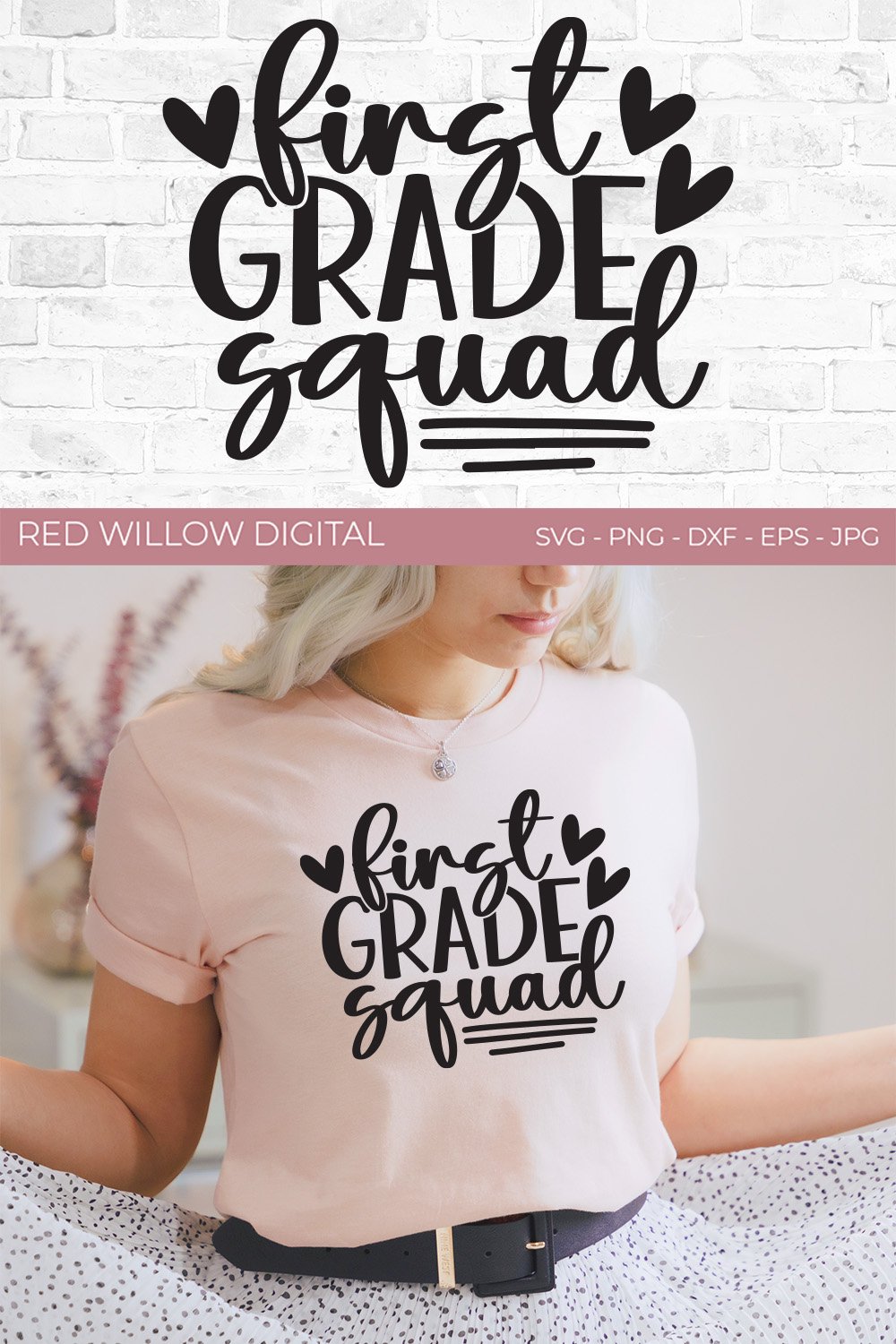 First Grade Squad | Teacher Life SVG | Back To School SVG