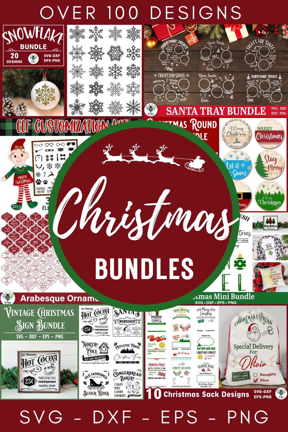 Big Christmas SVG Bundle | Christmas Crafting Bundle