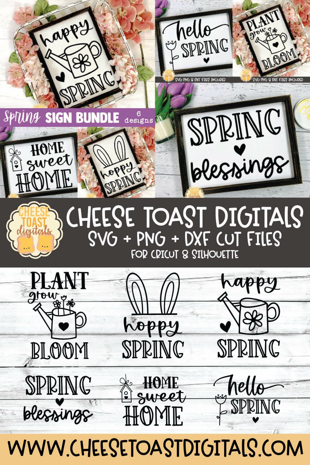Spring SVG | Spring Sign SVG Bundle