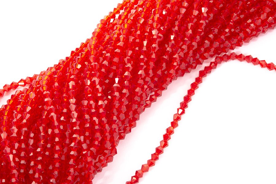 Photo of red Beautiful Sparkle Crystal Beads (863821)