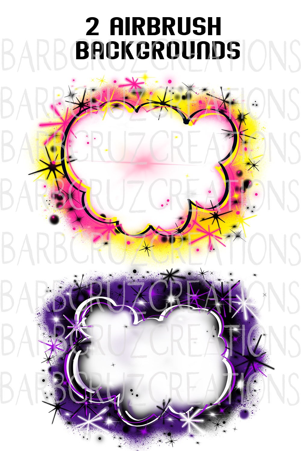 Airbrush Digital Image, Airbrush Backgrounds Add (2735363)