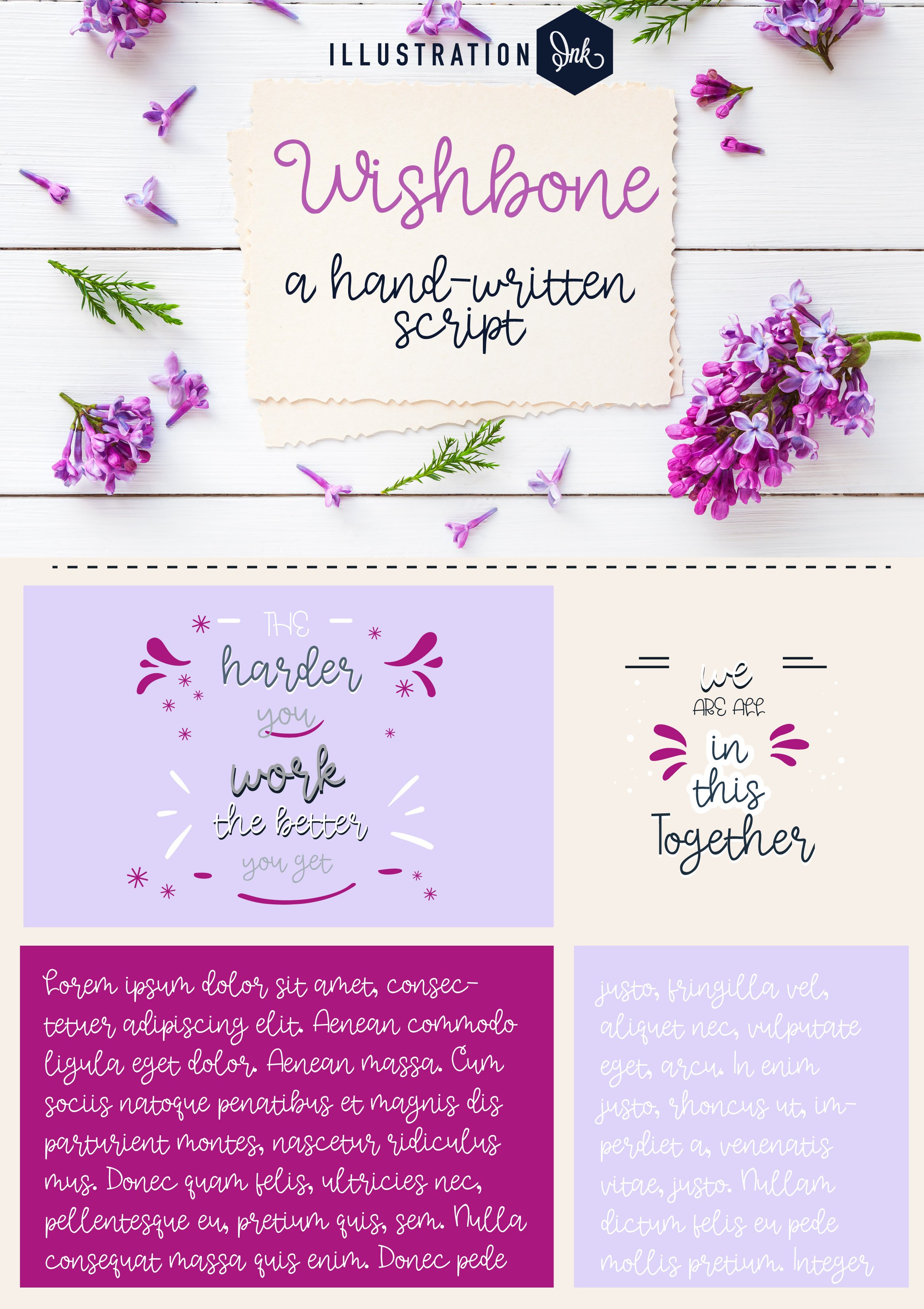 Handwritten script font
