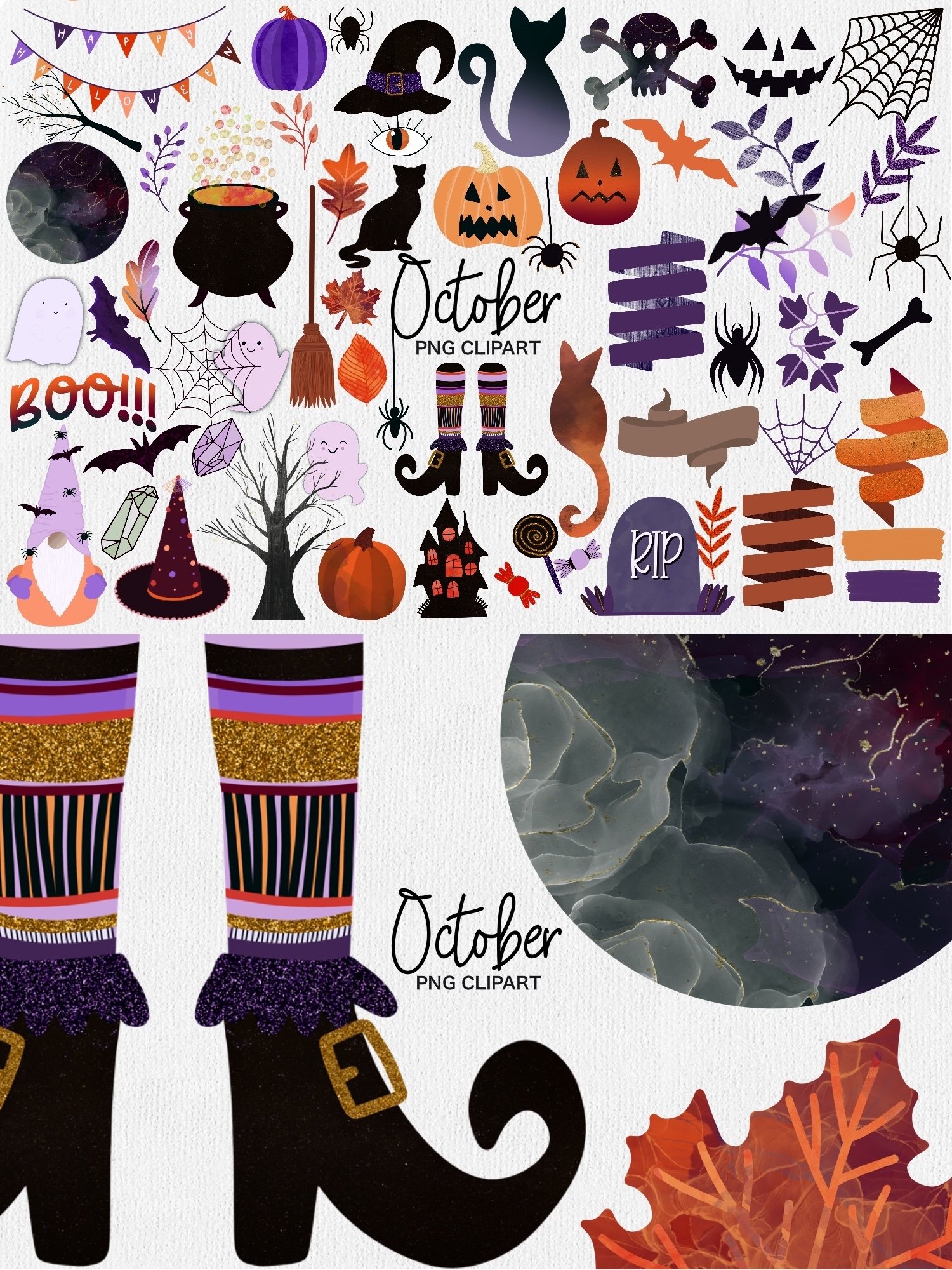 Halloween Clipart, October clipart