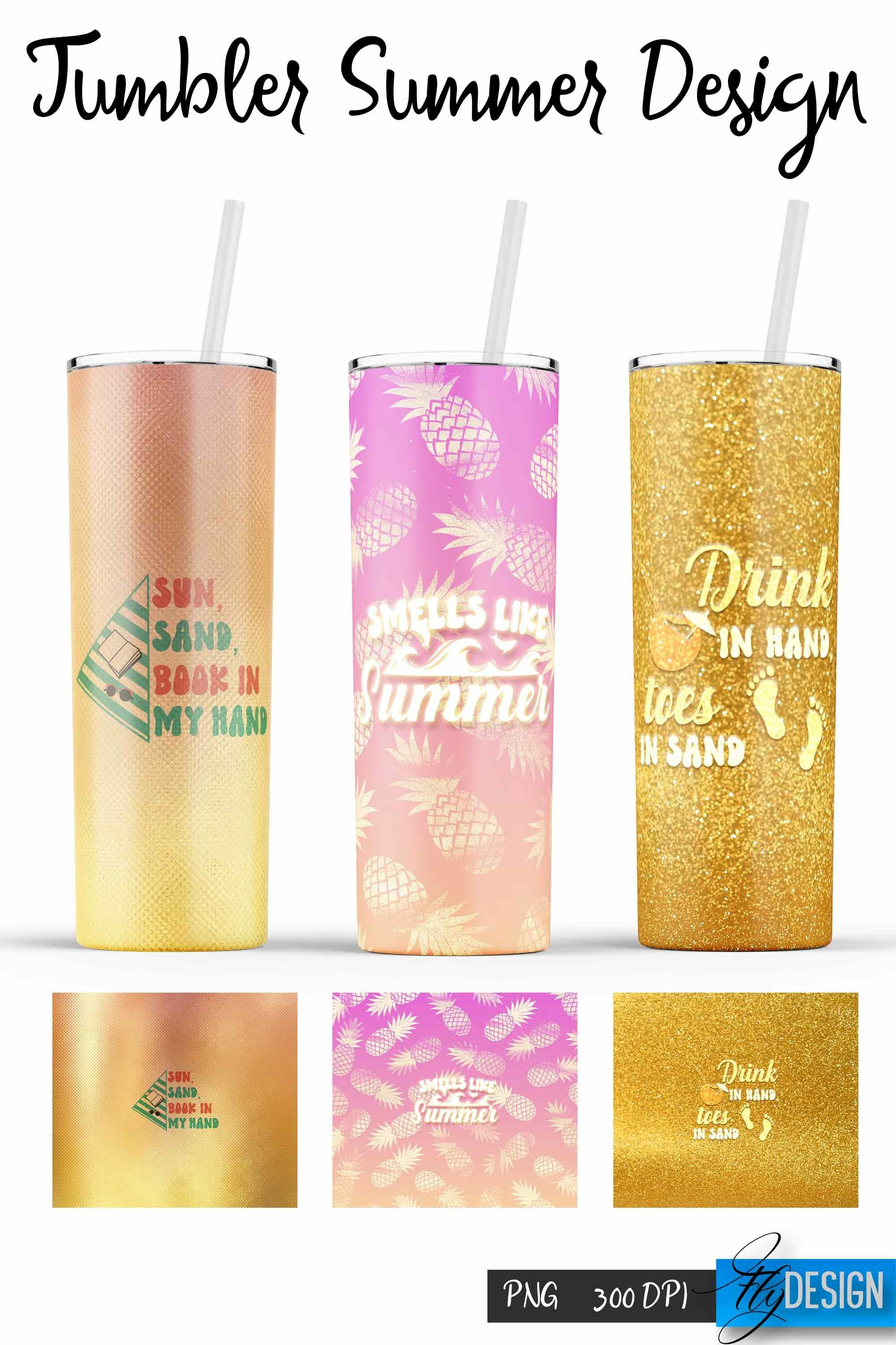 Summer Tumblers Design | 20oz Tumbler Wrap (3102298)