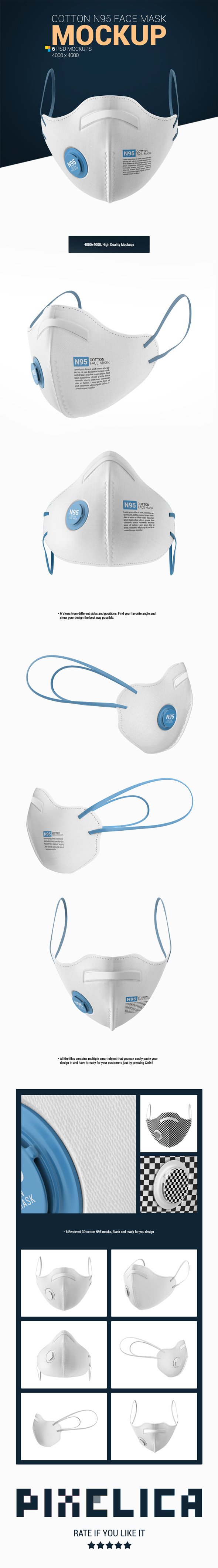 Face Mask Mockup (764497)