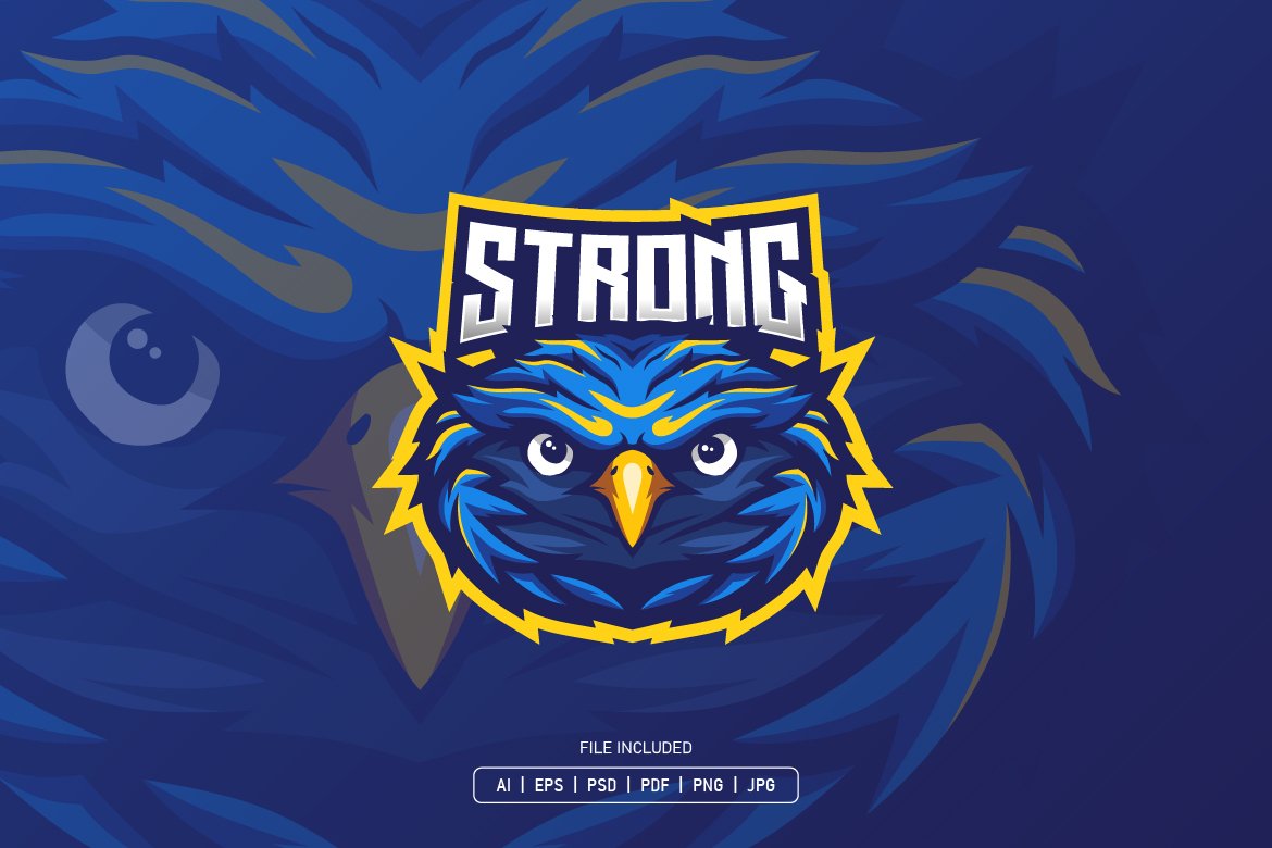 bird mascot logo (1756861)