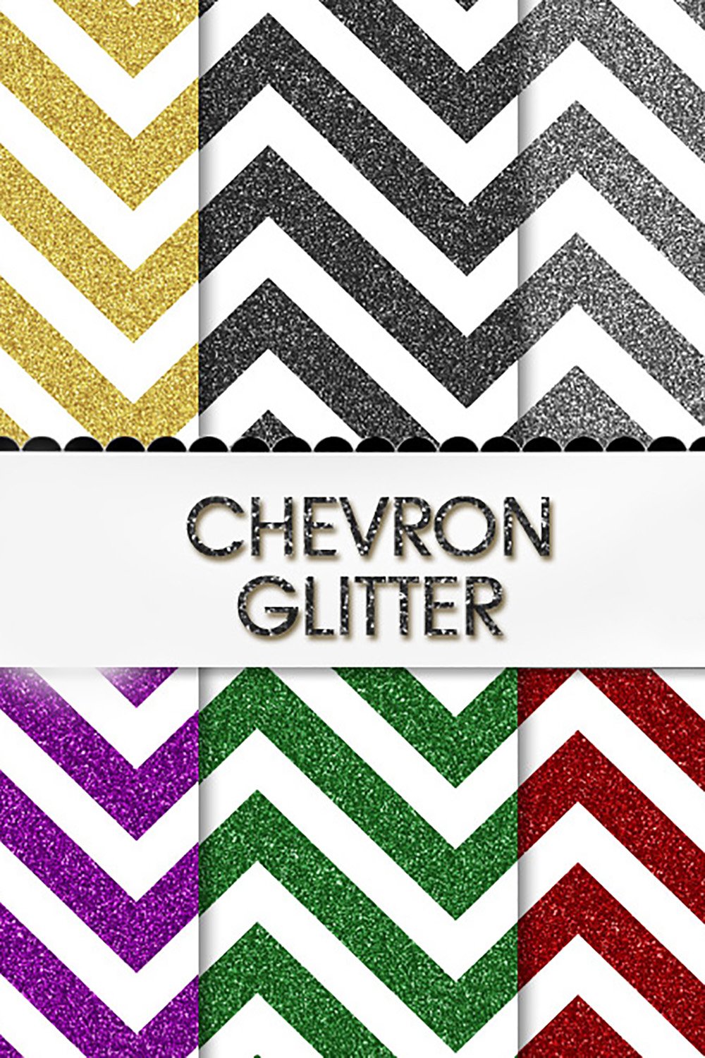 CHEVRON GLITTER Digital Papers Paper Pack, printable texture
