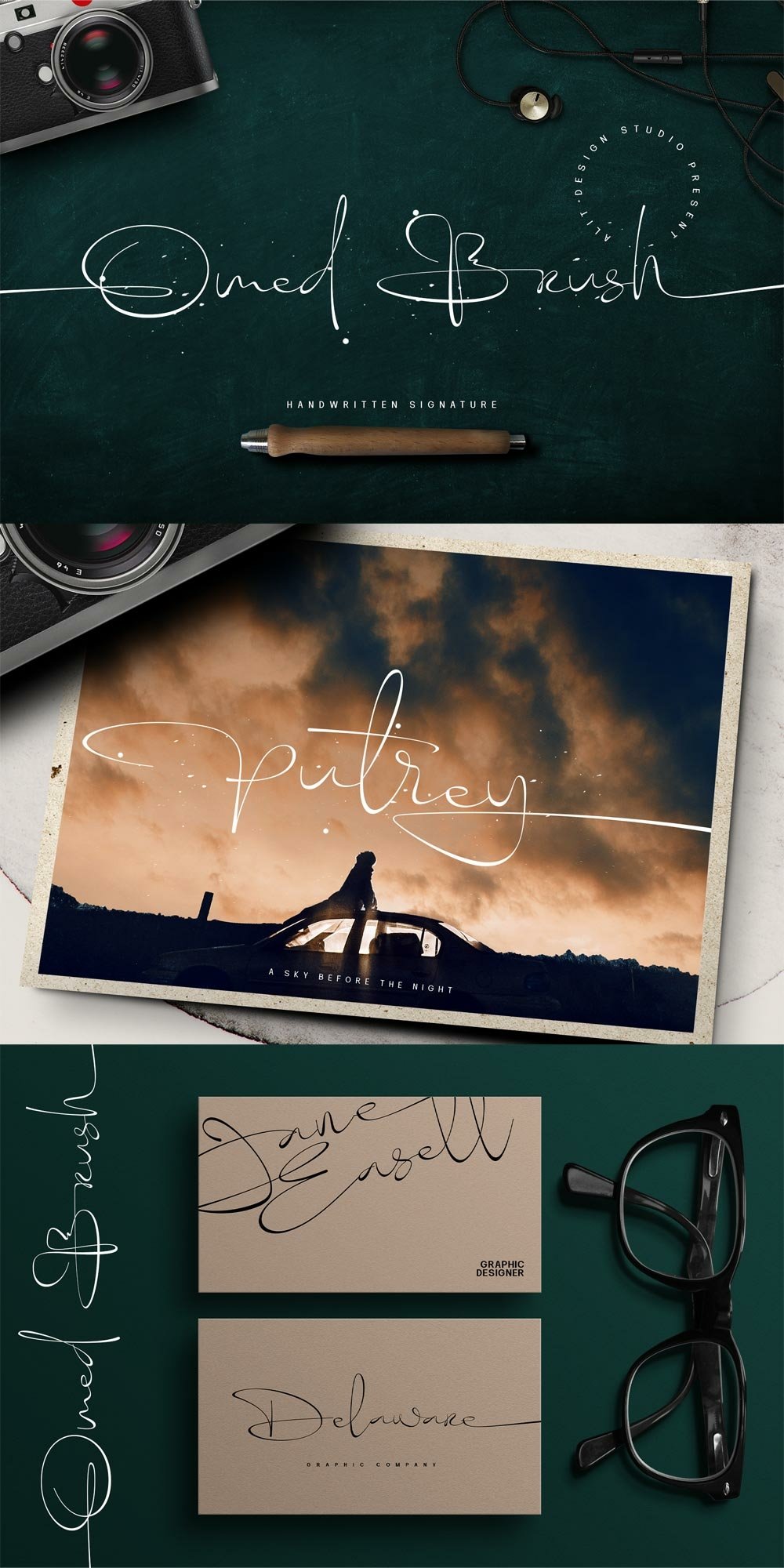 Omed Brush Signature Script