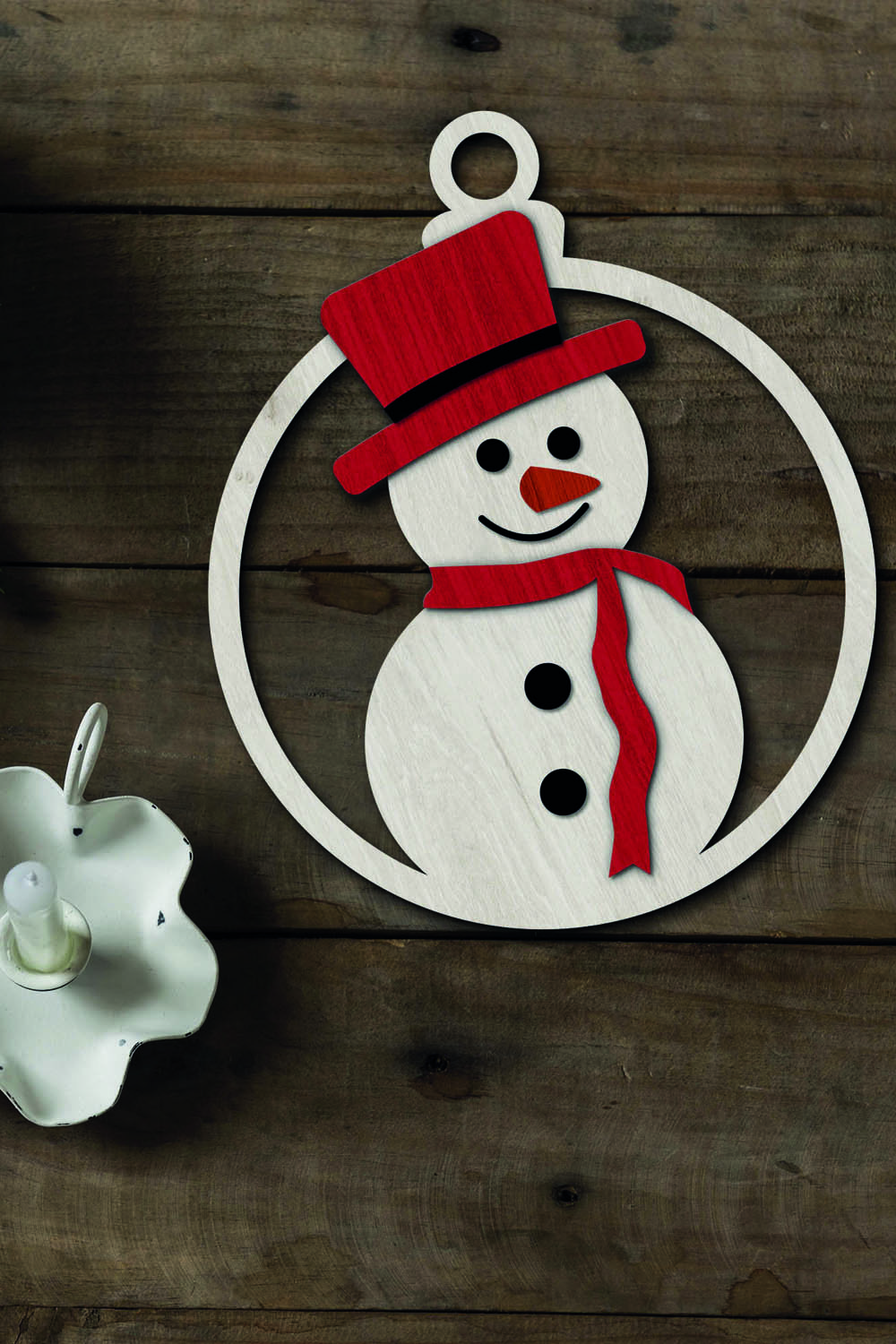 Snowman Christmas Ornament, Craft Files