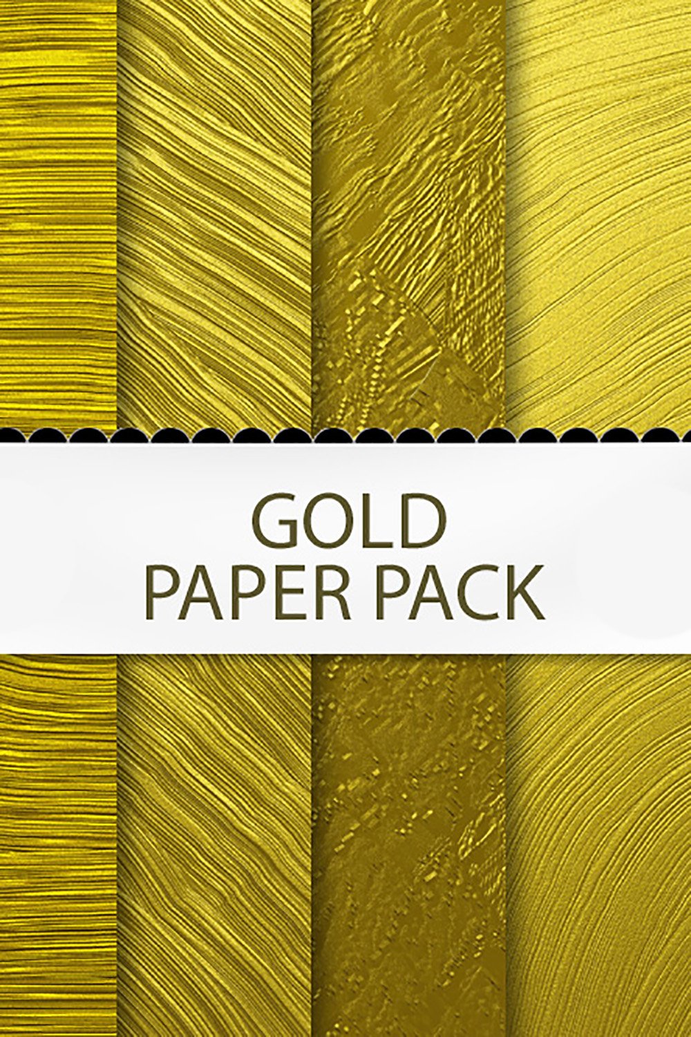 Gold Paper Pack-Gold textured digital painted papers