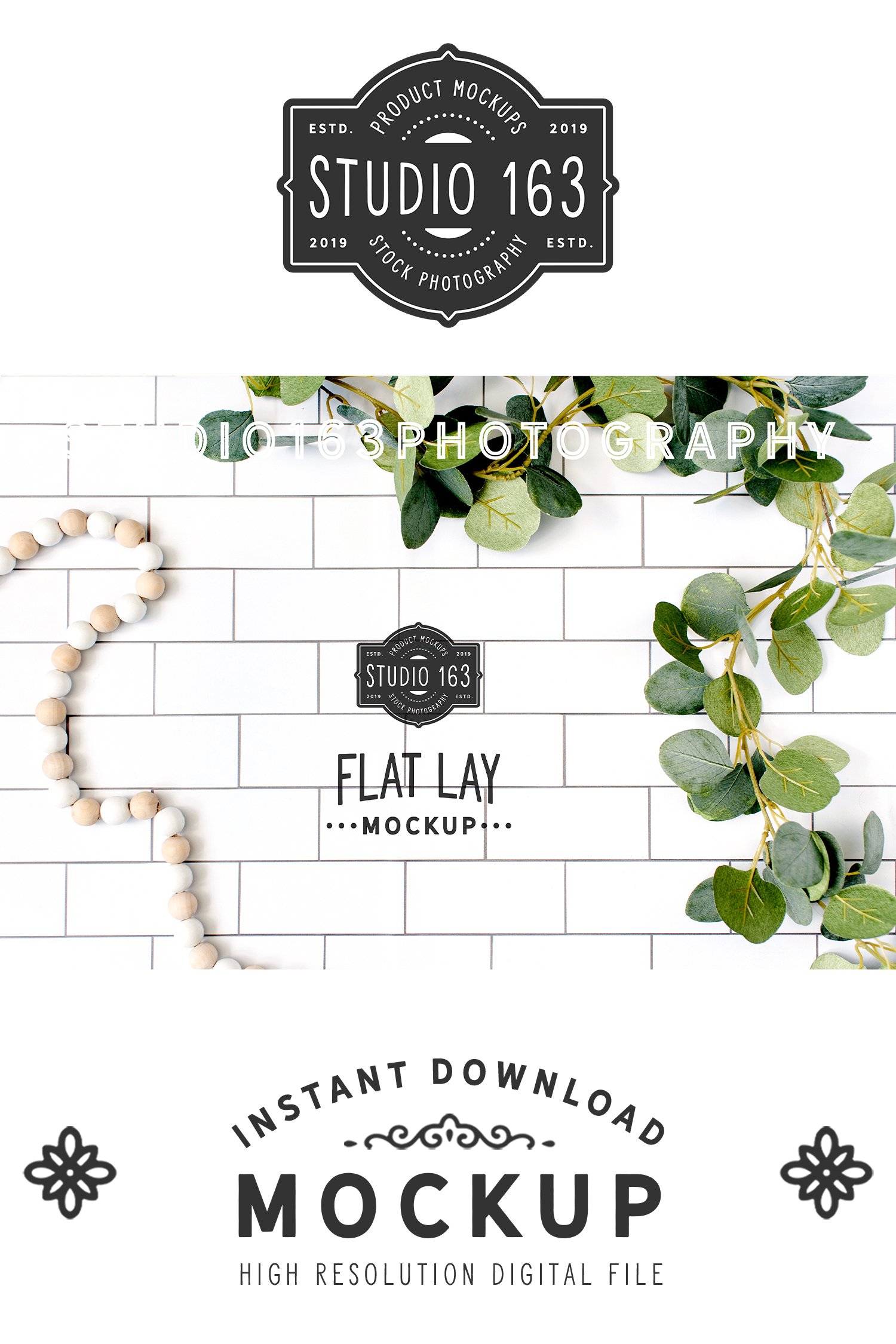 Flat Lay Mockup Photo