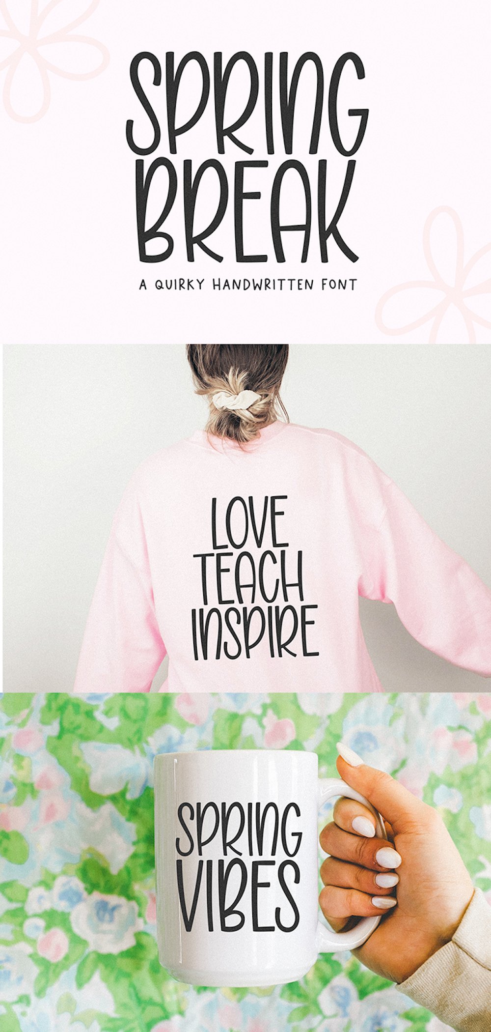 Spring Break - Quirky Handwritten Font