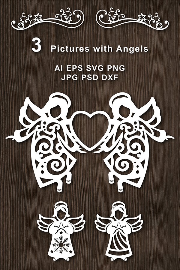 Angel SVG Cut file for Crafters (1081467)