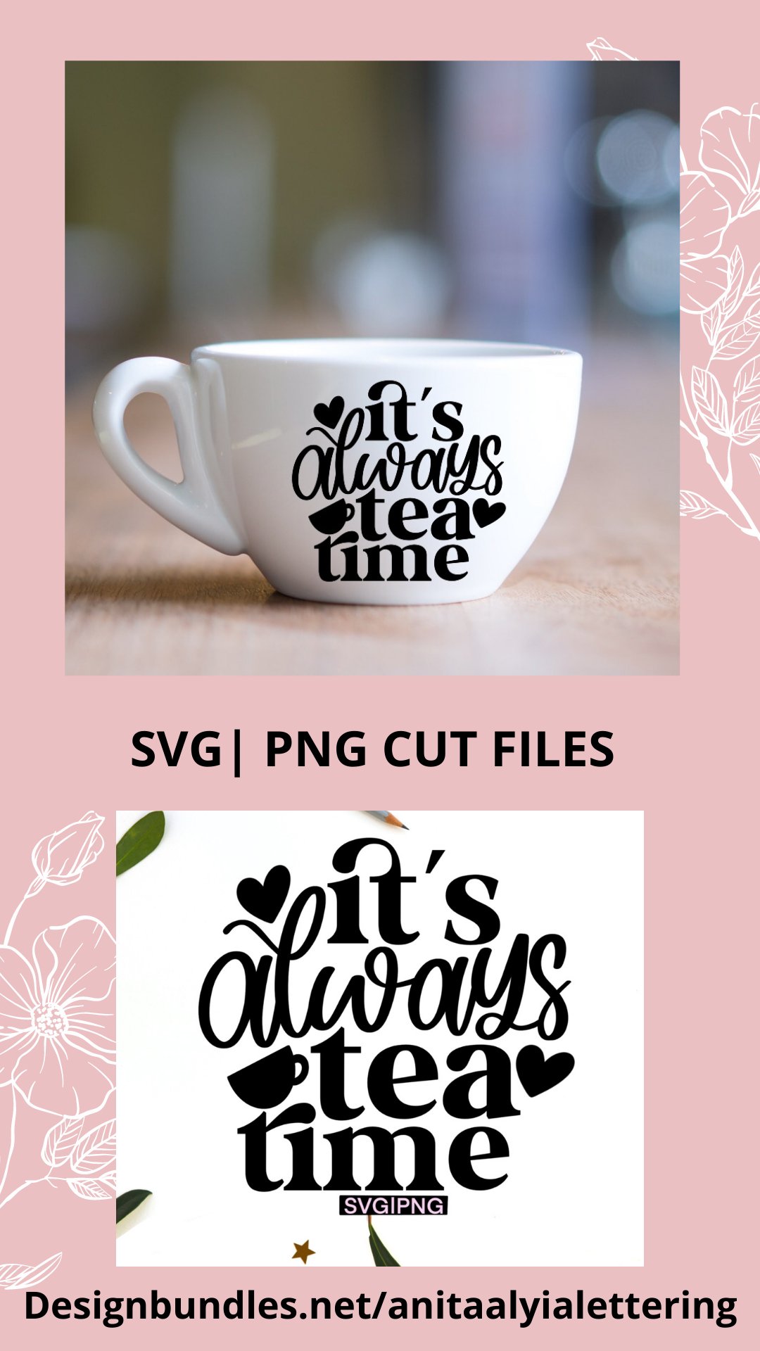 It's always tea time SVG
