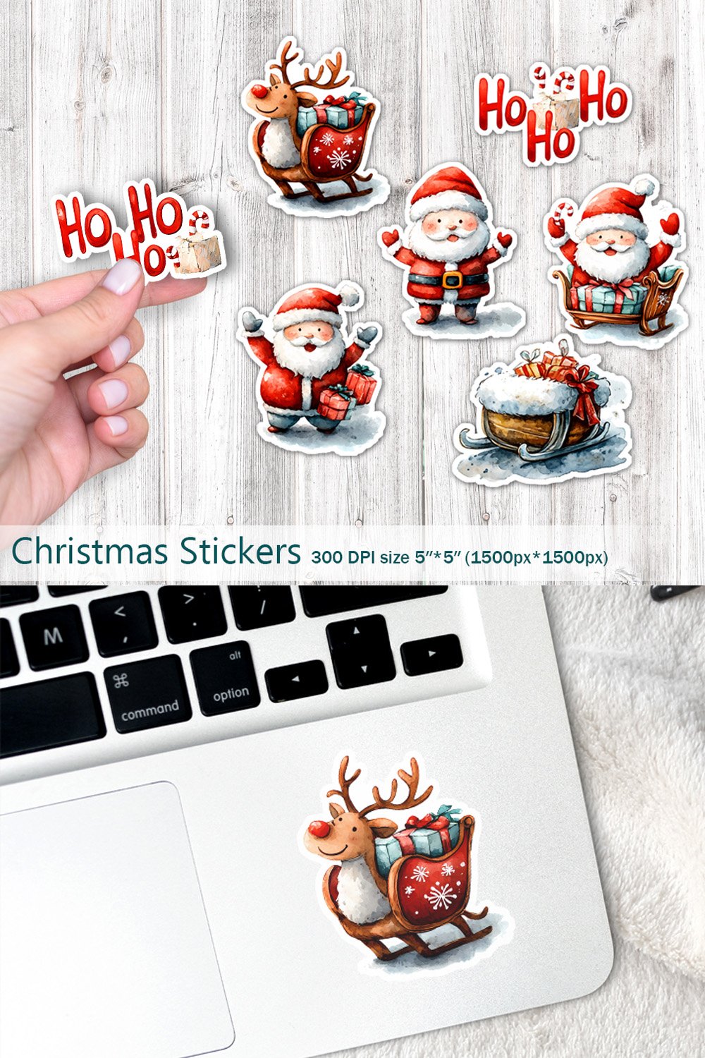 Christmas Stickers -7 Variations (5029163)