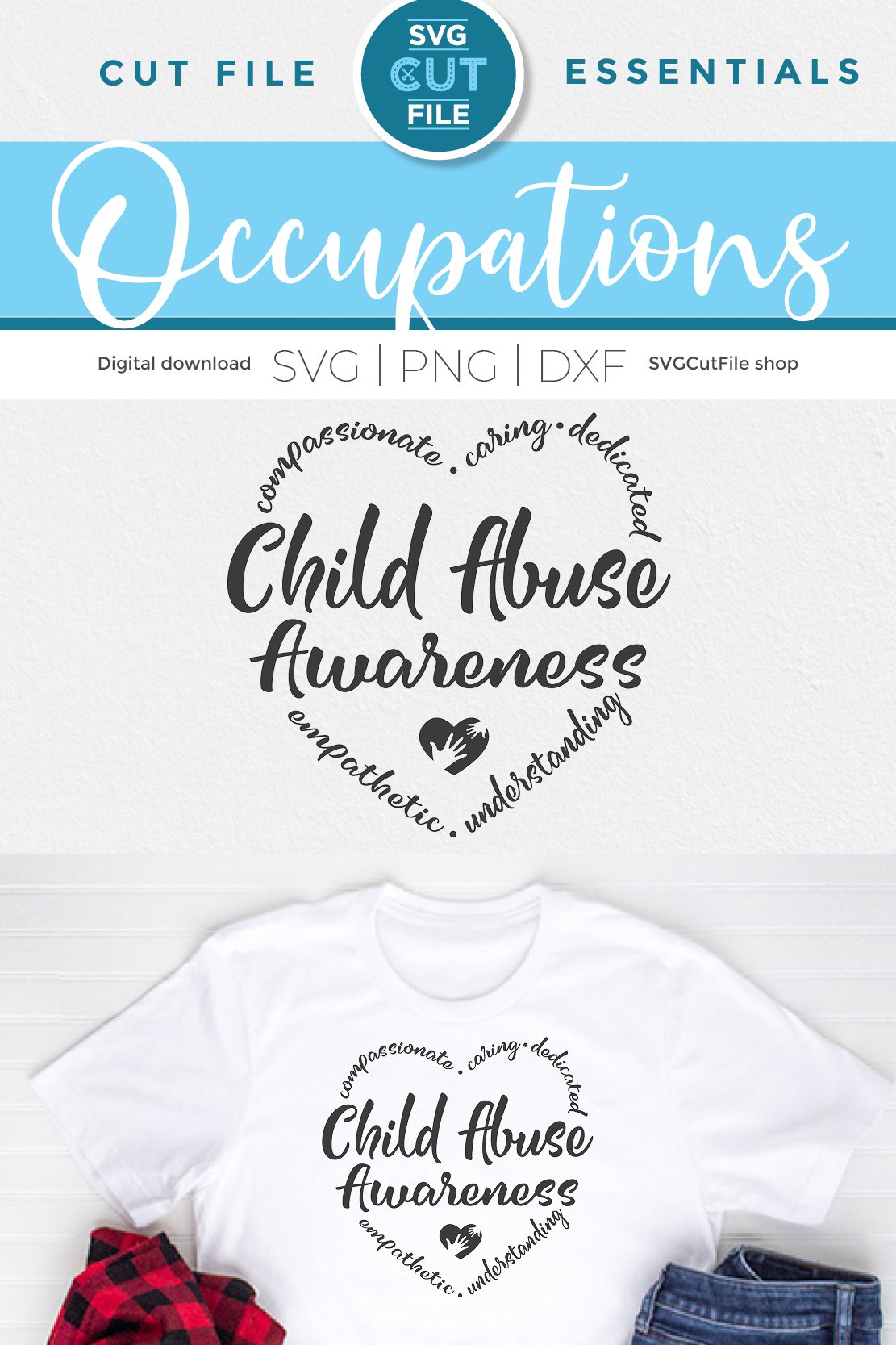 Child Abuse Awareness SVG