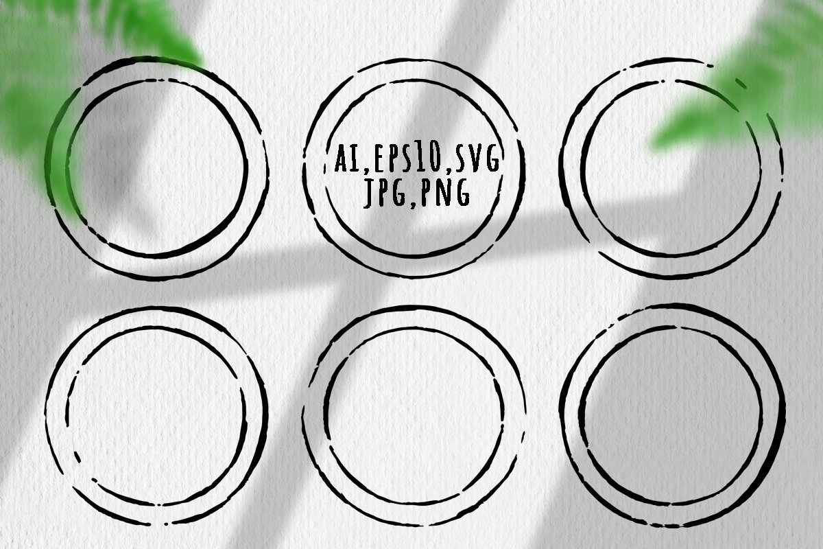 Round basis stamps