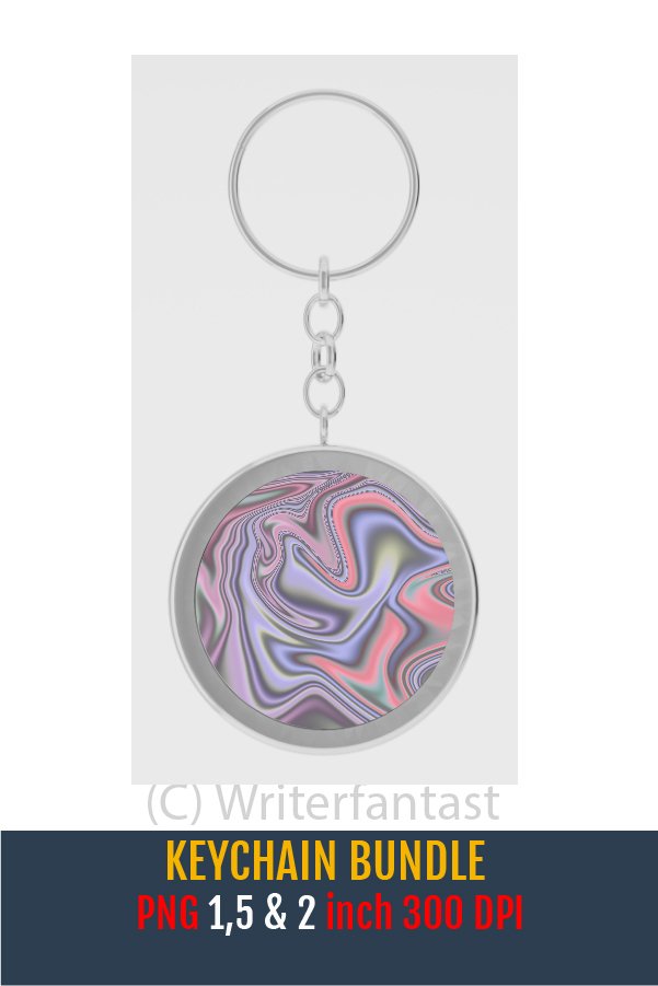Keychain bundle. Keychain Holographic Patterns (1431527)