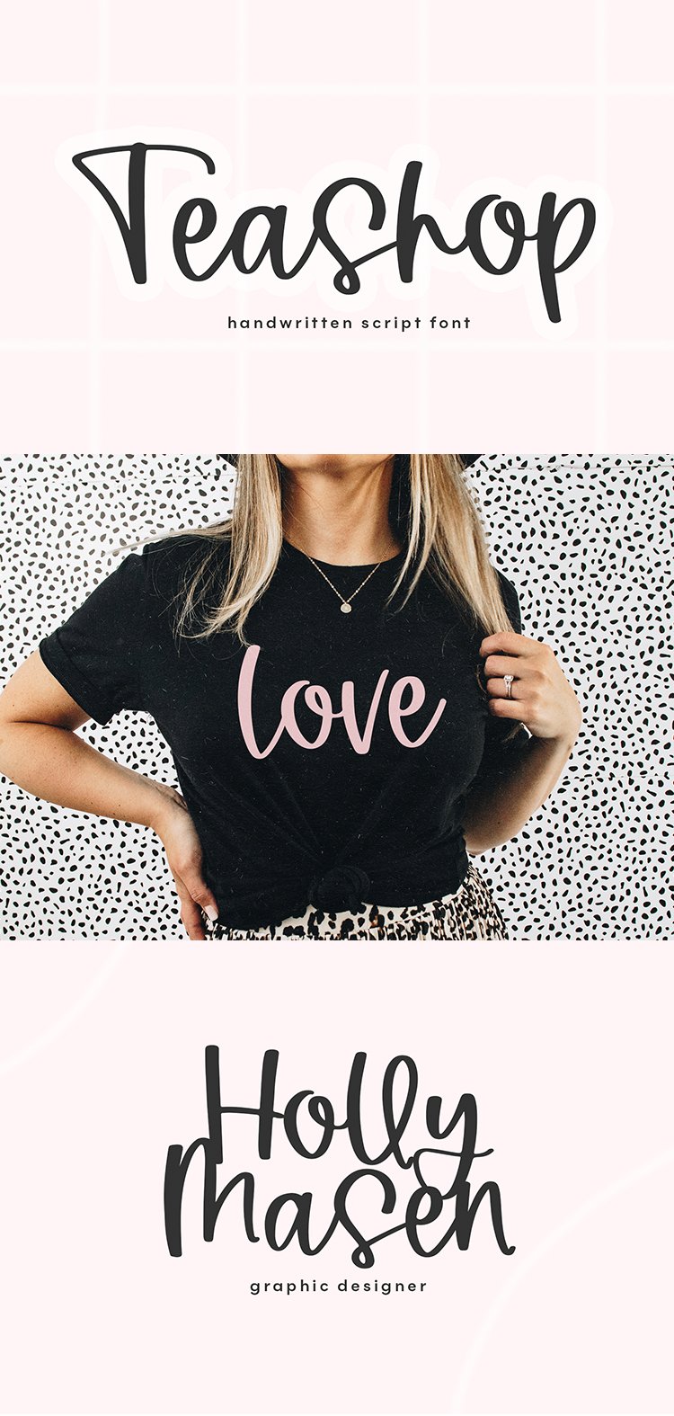 Teashop - Handwritten Script Font