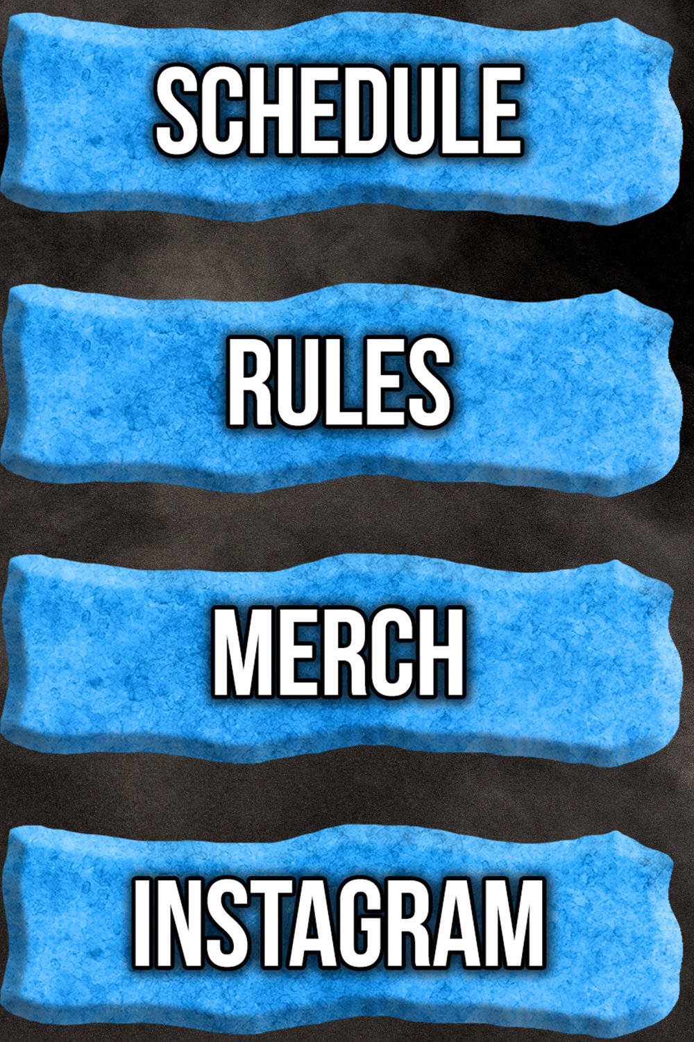 Twitch ice panels Streamer Banner Overlay pack