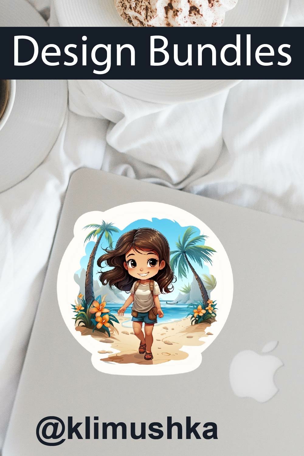 Happy girl sticker|Printable Sticker Sheet Childhood