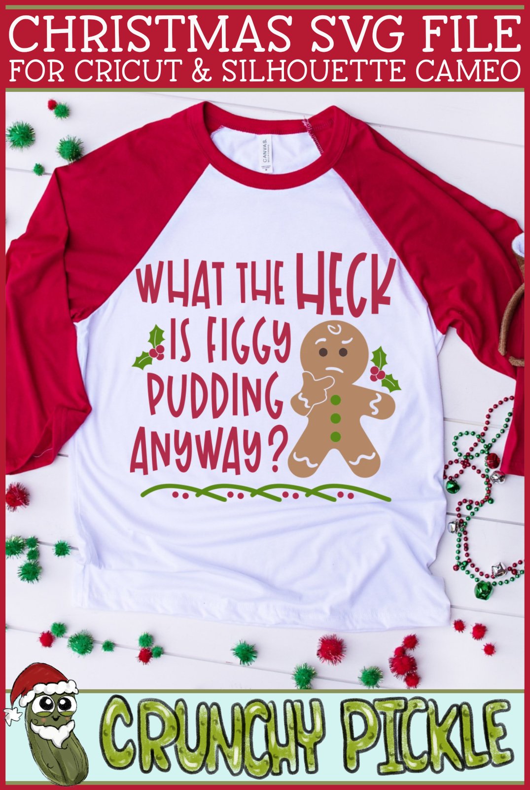 Figgy Pudding Christmas SVG File