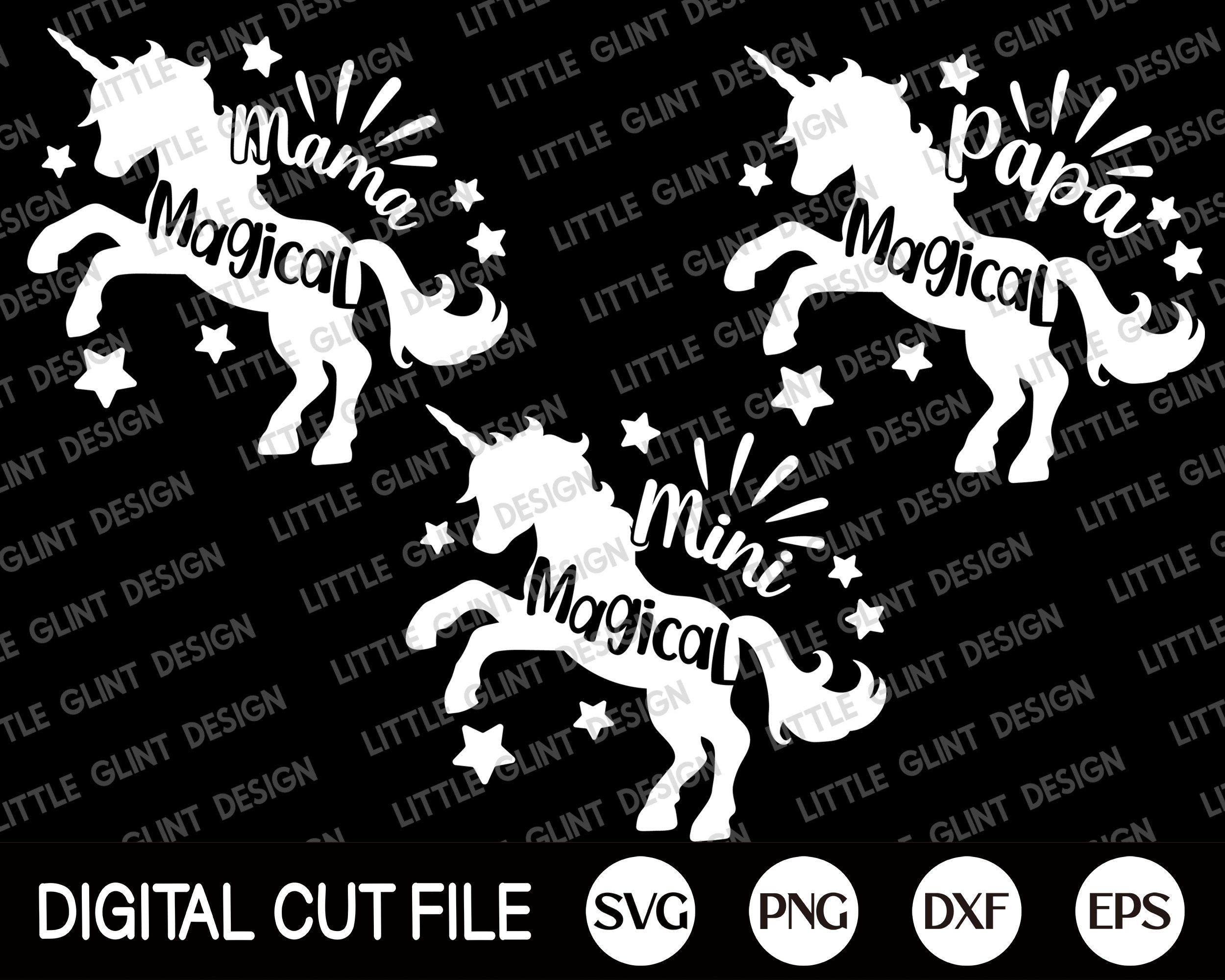 Magical Mama, Mother's Day Gift Shirt, Unicorn Svg (1299747)