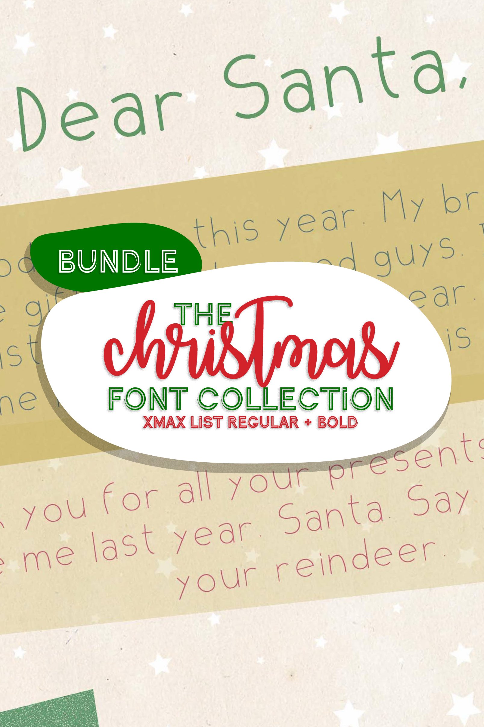 Christmas Font Bundle - A festive collection sans (676475)