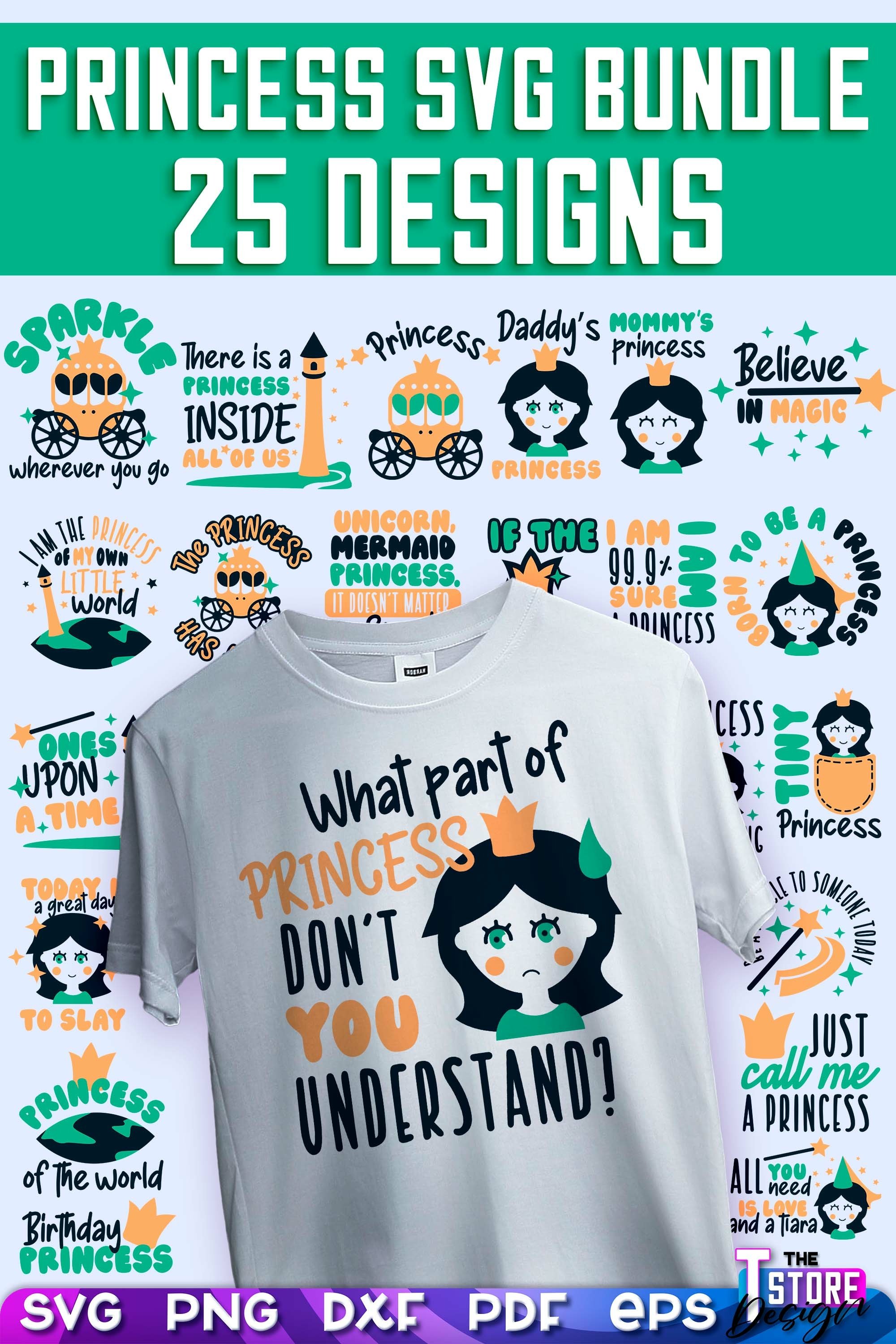 Princess SVG Bundle | Princess Quotes SVG Bundle | (2448222)