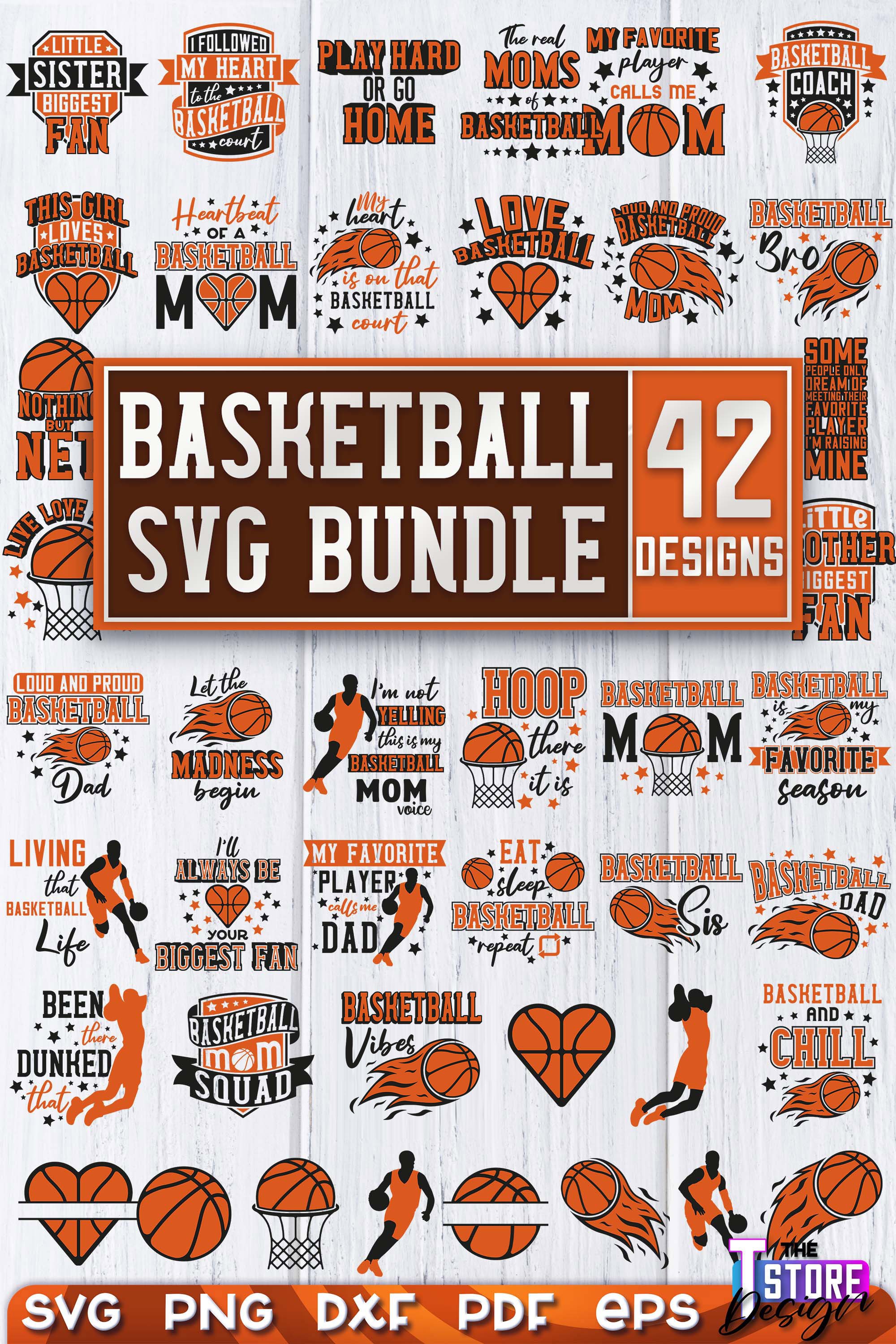 Basketball SVG Bundle | Basketball Quotes | Sport (2353752)