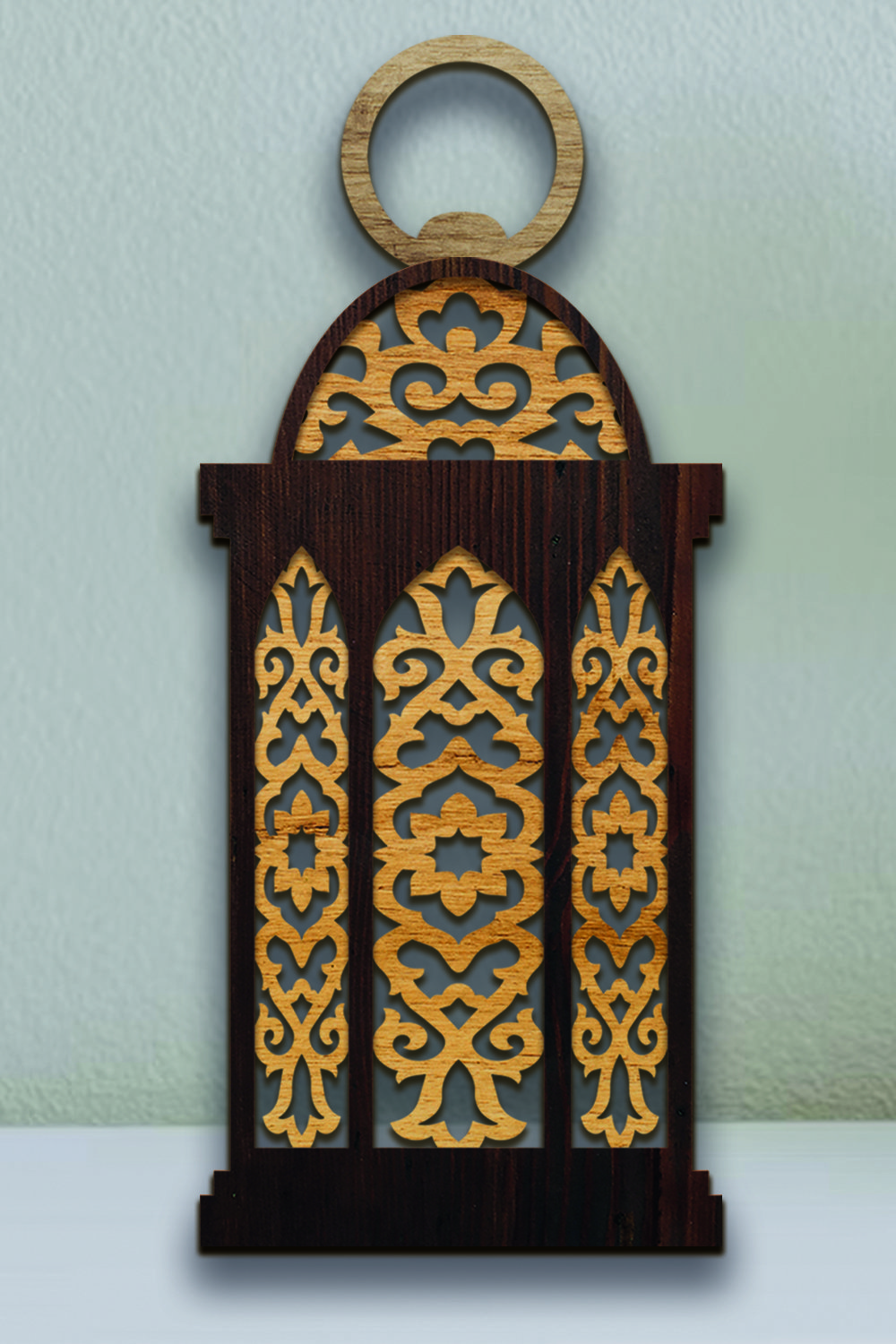 Decorative Lantern Wood Cut Template