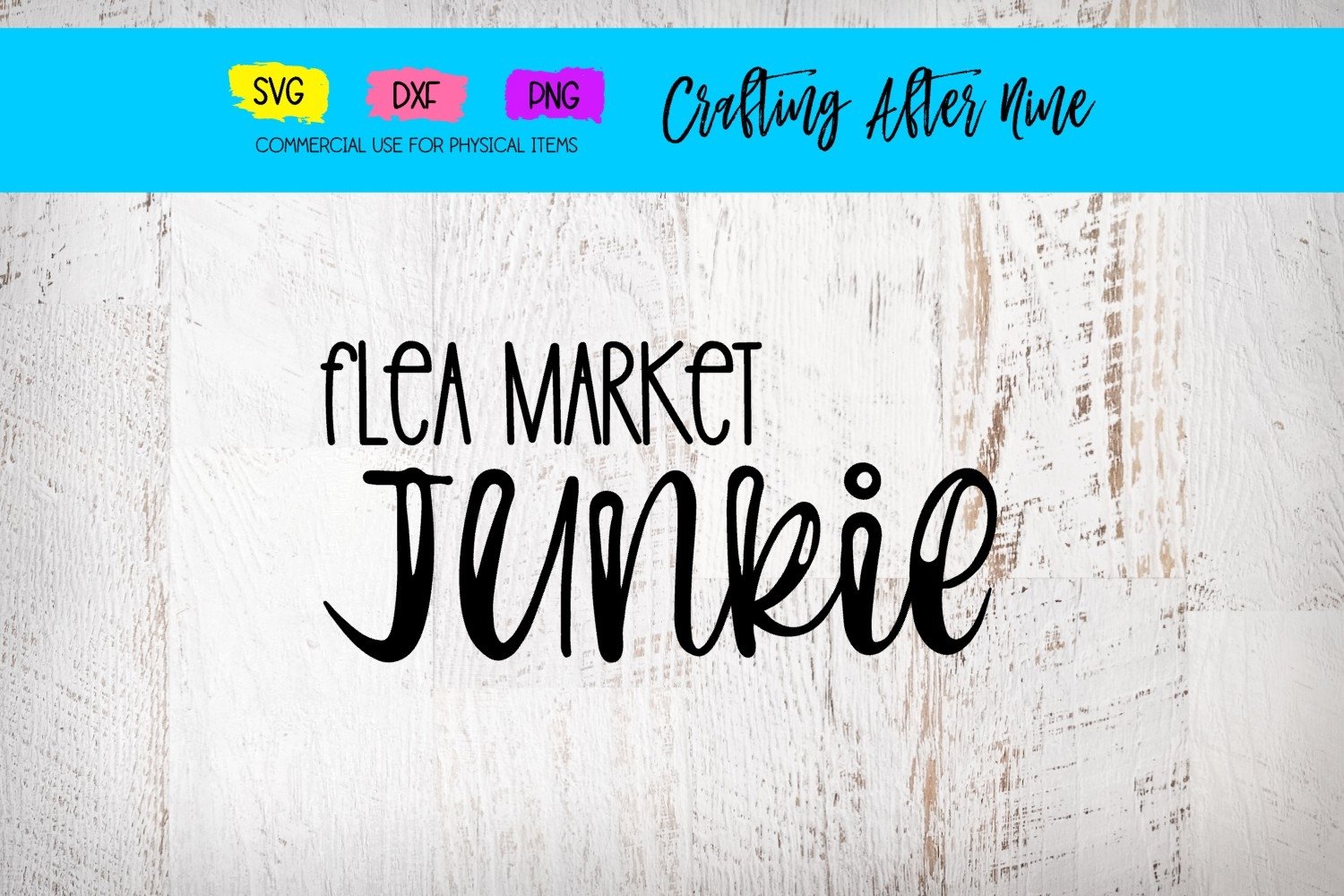 Flea Market Junkie, Junkin Antiques I love Junk, (853003)