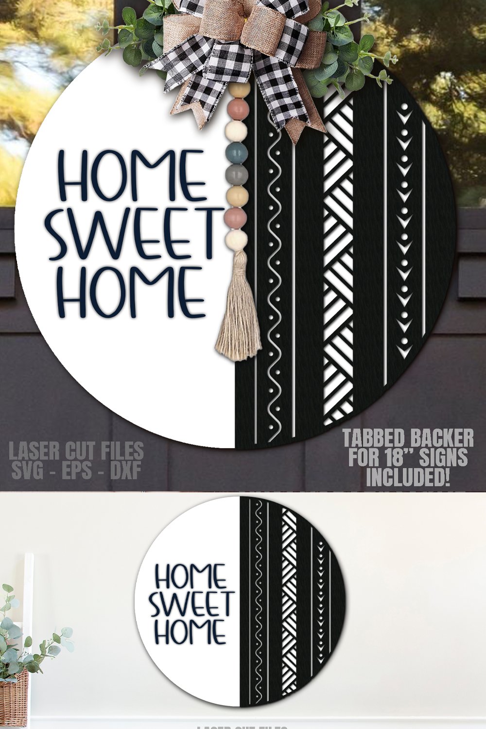 Home Sweet Home SVG | Welcome Sign SVG | Laser Cut Files