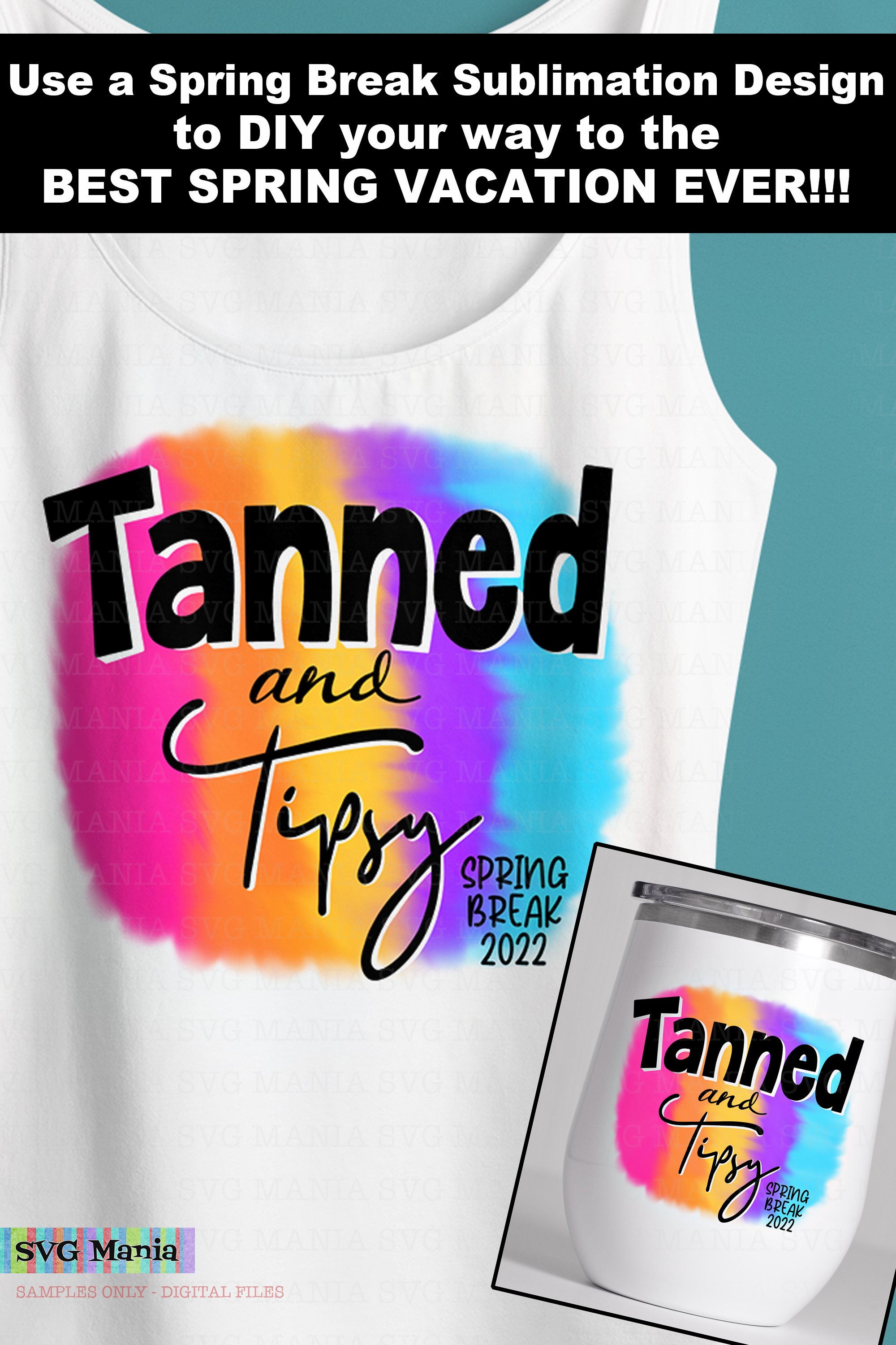Spring Break Sublimation | Spring Break PNG File