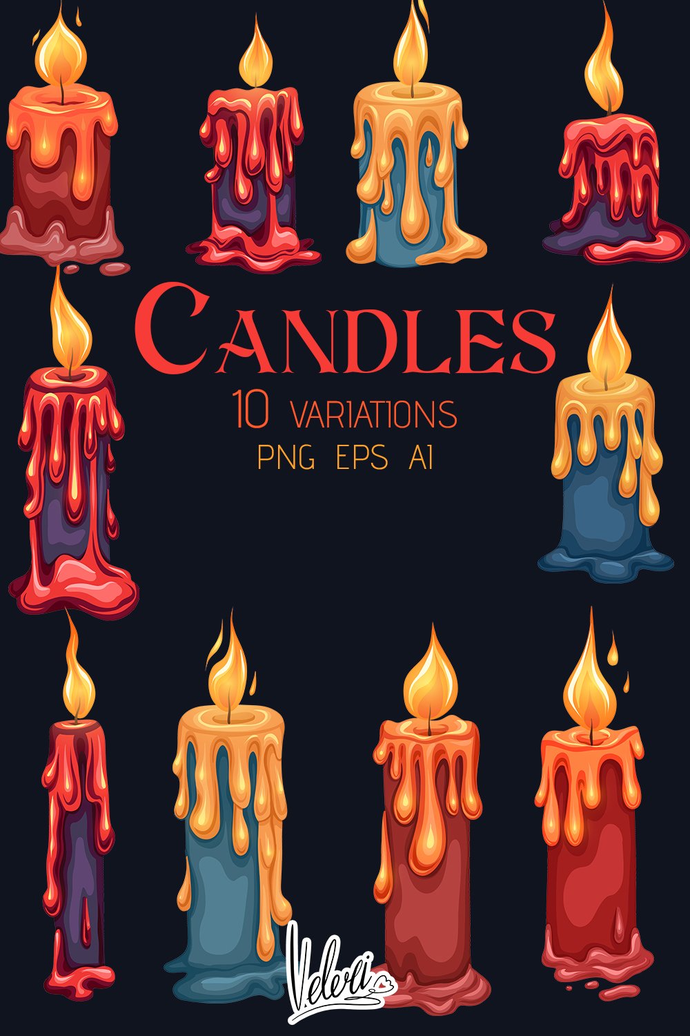 Magic candles 10 variations
