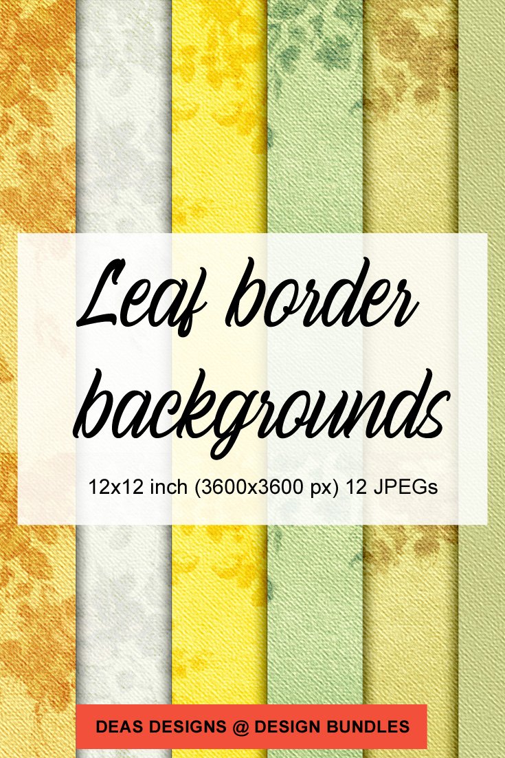 Leaf border papers