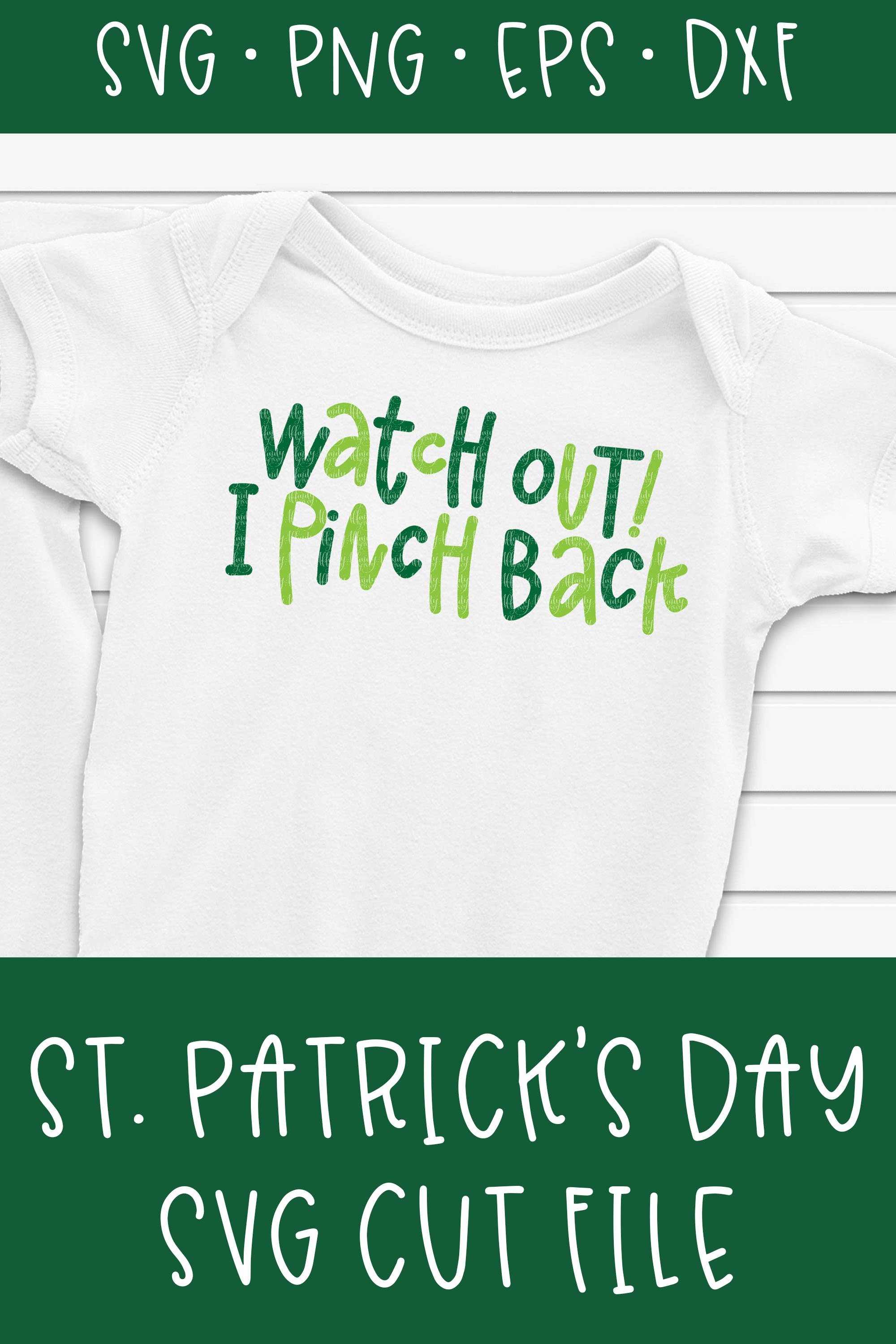 Watch Out I Pinch Back SVG Cut File for Cricut